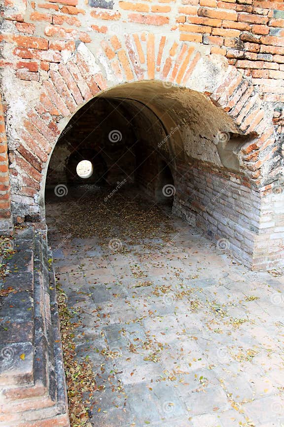 Tunnel stock photo. Image of ruins, construct, dead, hole - 23478388
