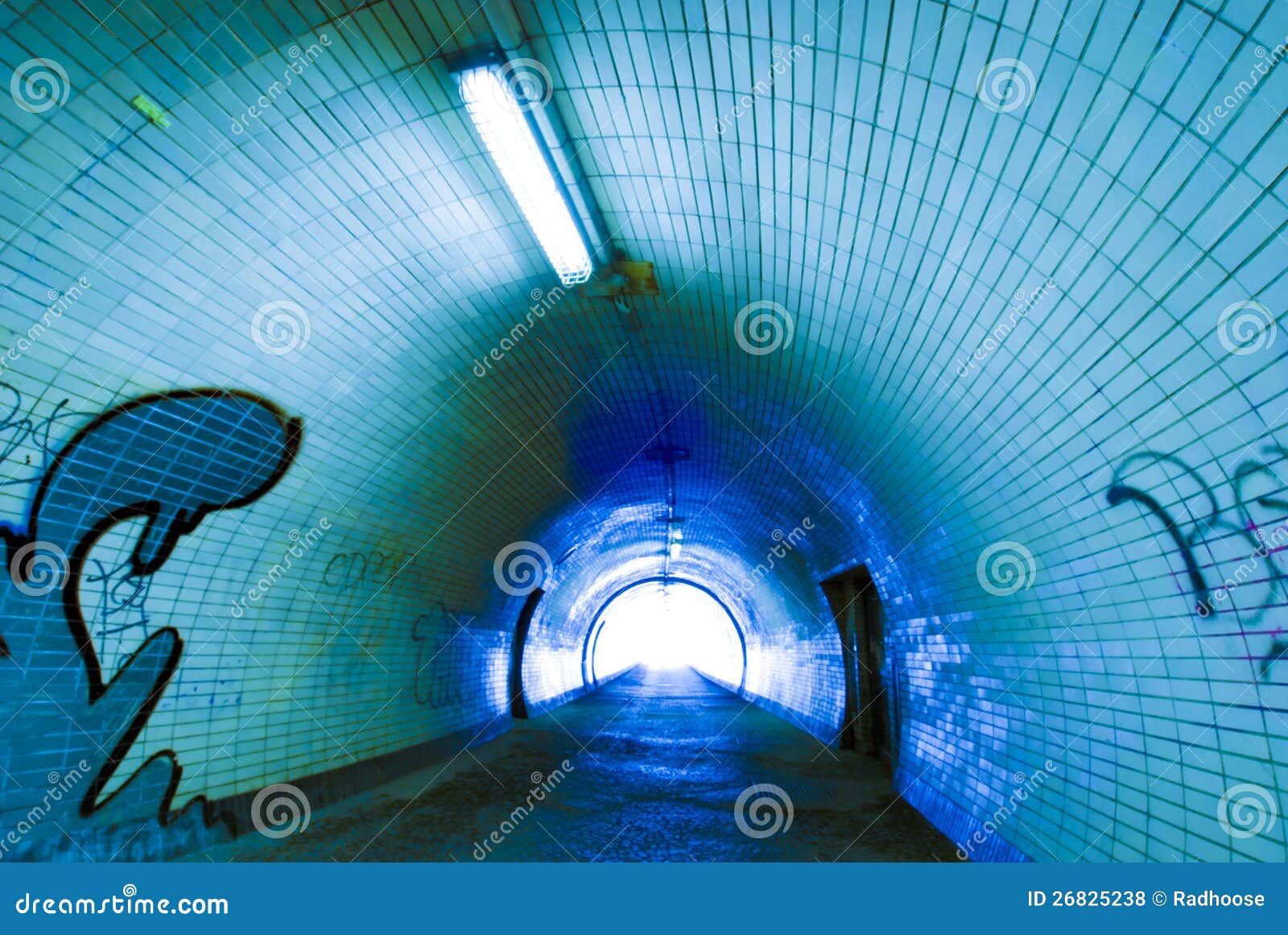 Tunnel photo stock. Image du lieux, sens, dépressif, tunnel - 26825238