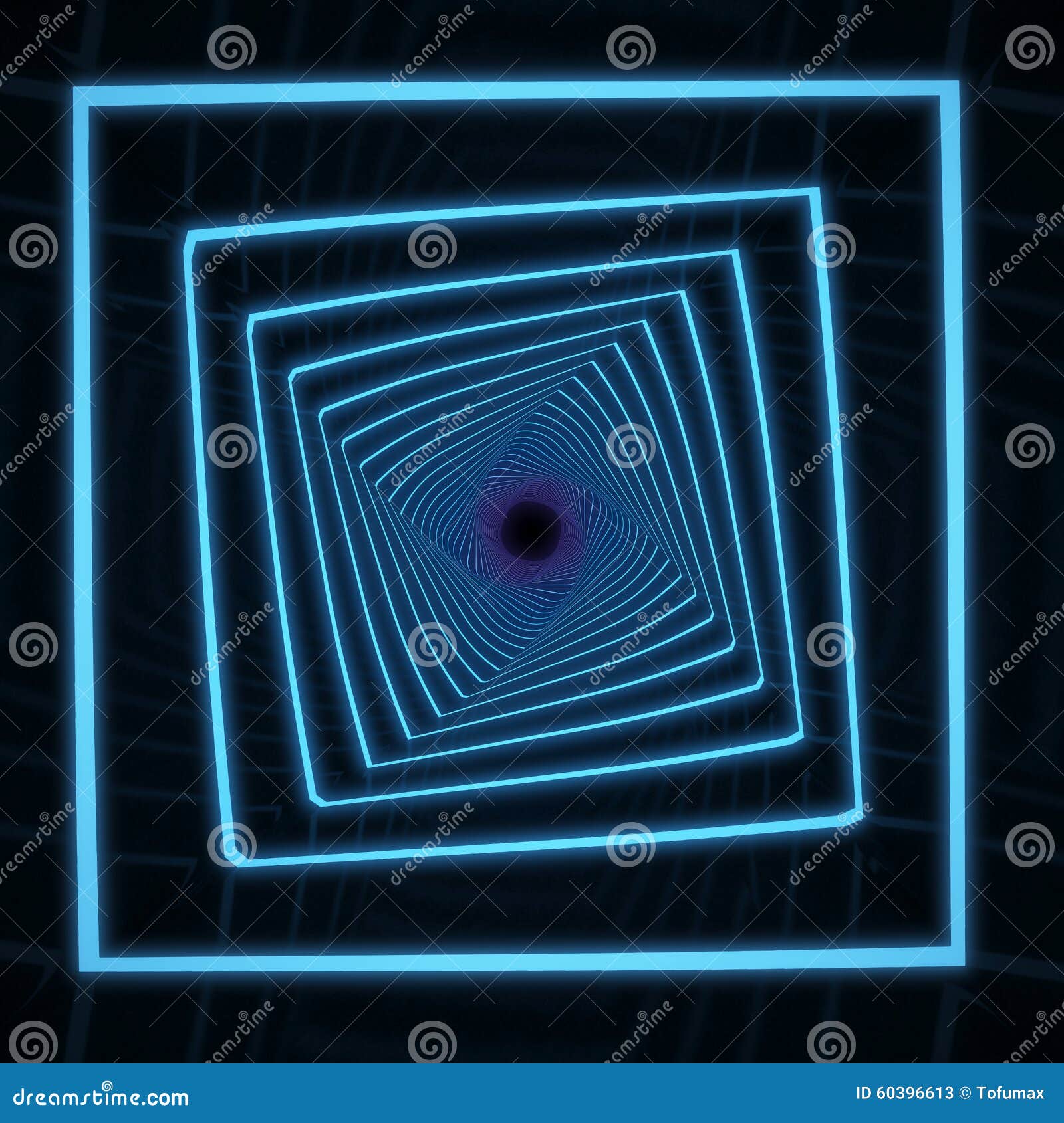 Tunnel illustration stock. Illustration du fond, extrémité - 60396613