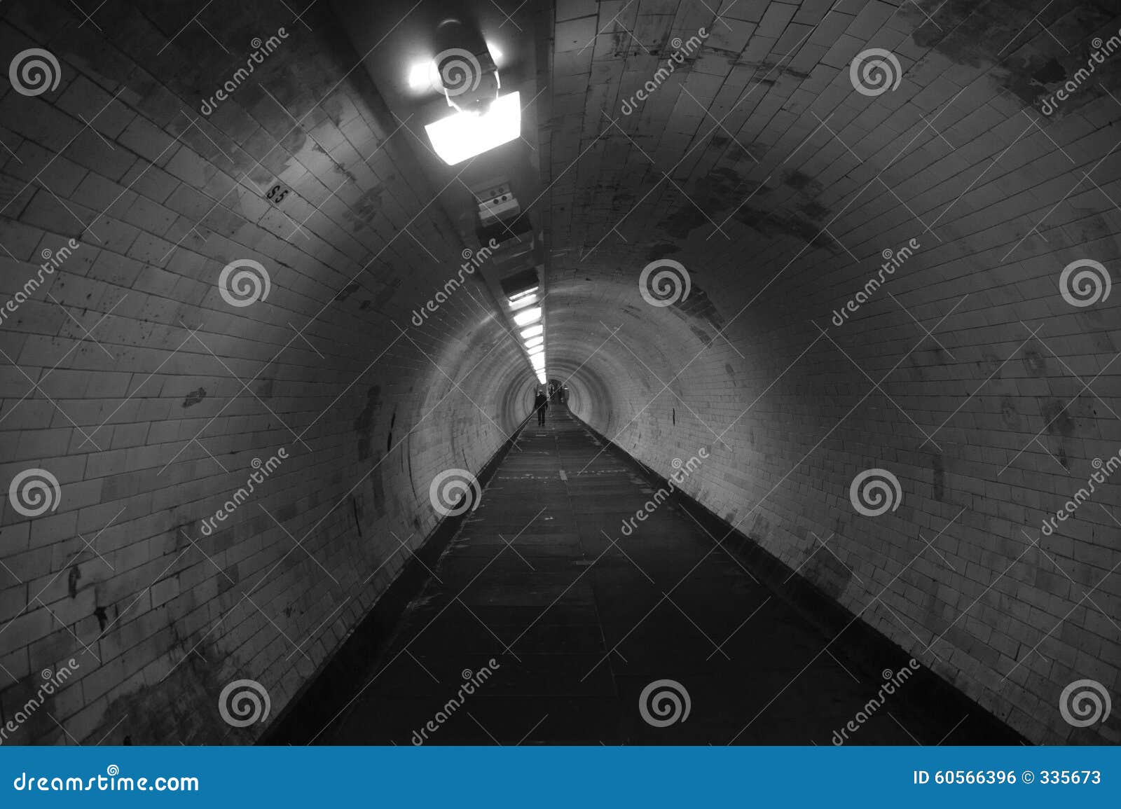Tunnel stock photo. Image of tunnel, subterraneous, illuminated - 60566396