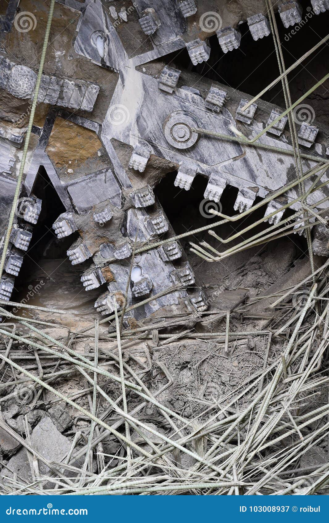 Tunnel Boring Machine Head Editorial Photo | CartoonDealer.com #76054121