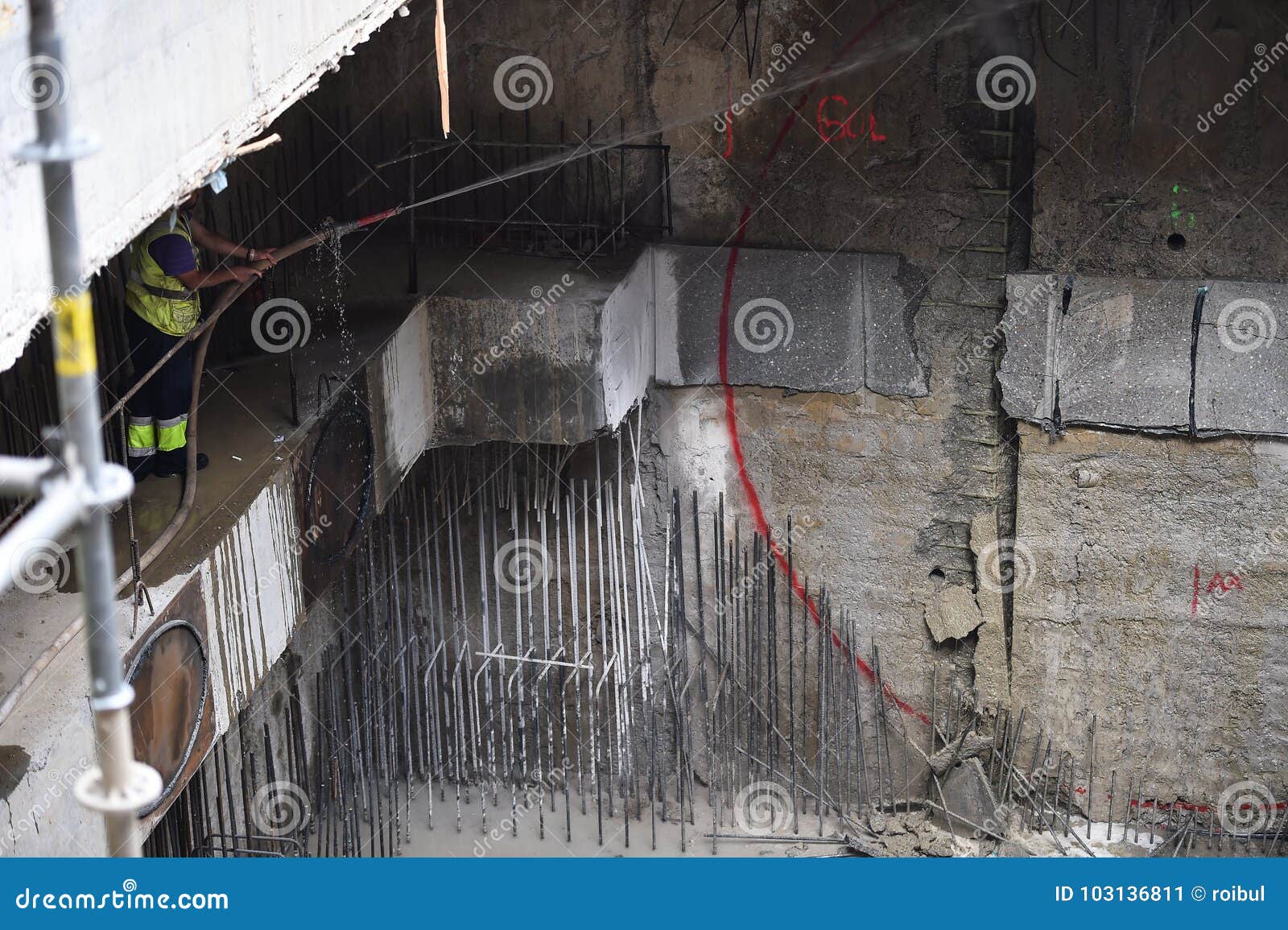 Tunnel Boring Machine in Action Editorial Photo - Image of digger ...