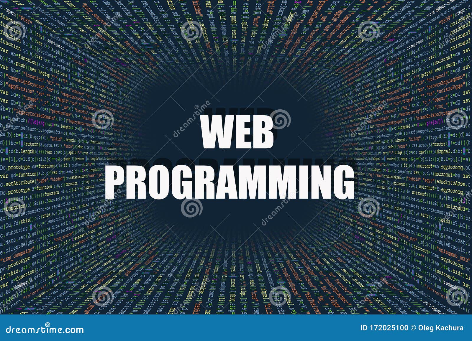 Tunnel From Computer Program Code Programmer Lines Of Code Java Script Css And Html Hacking