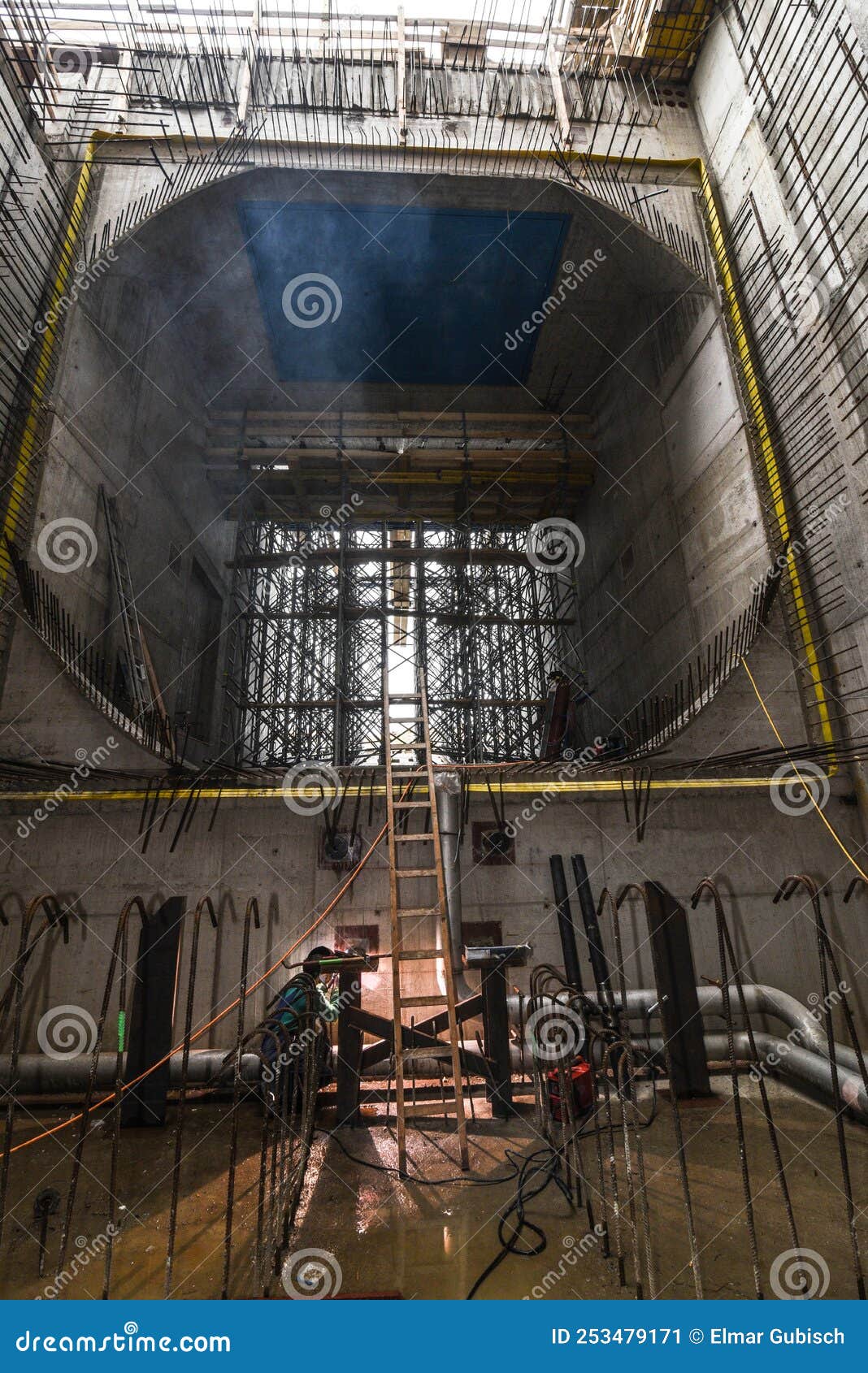 Tunnel Construction in Civil Engineering Stock Image - Image of company ...