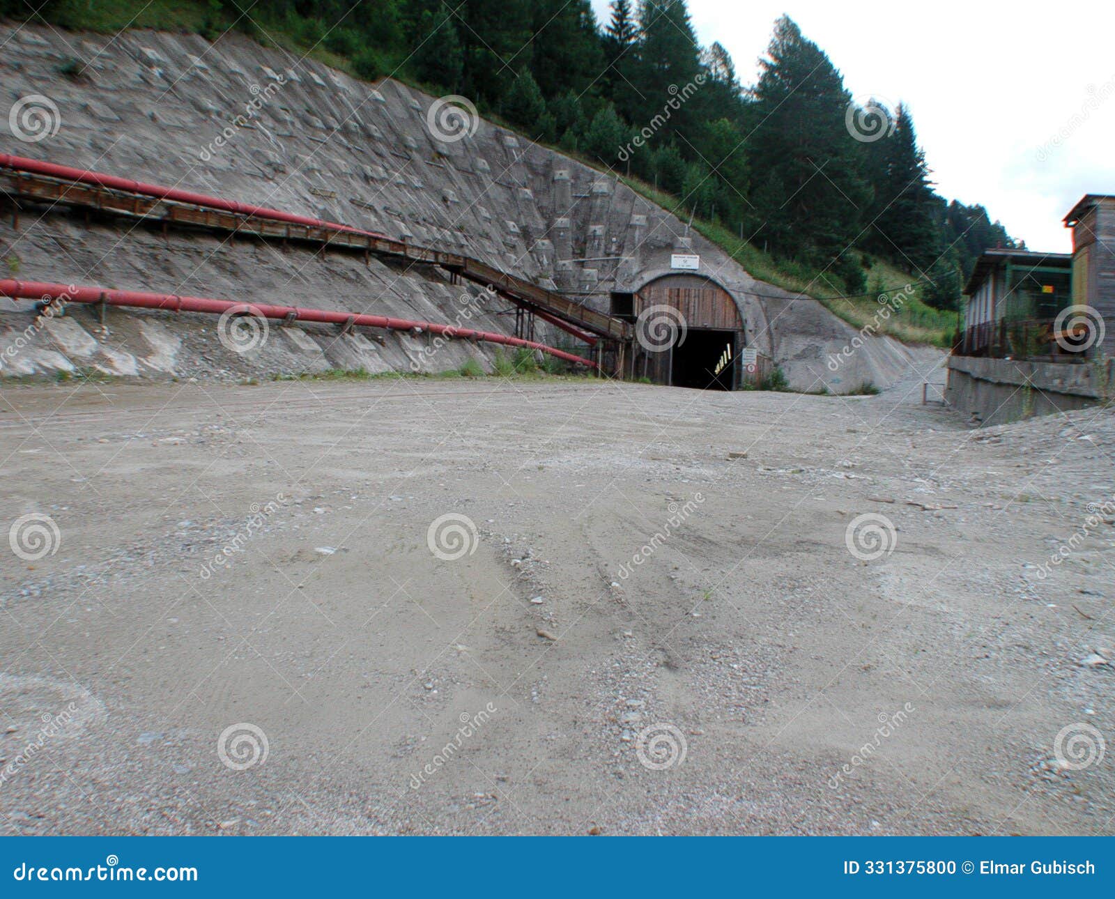 Tunnel Construction in Civil Engineering Stock Photo - Image of ...