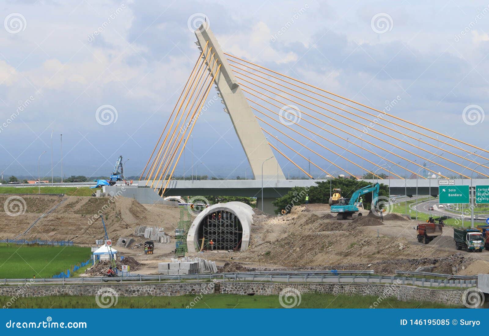 Tunnel editorial image. Image of road, java, indonesia - 146195085