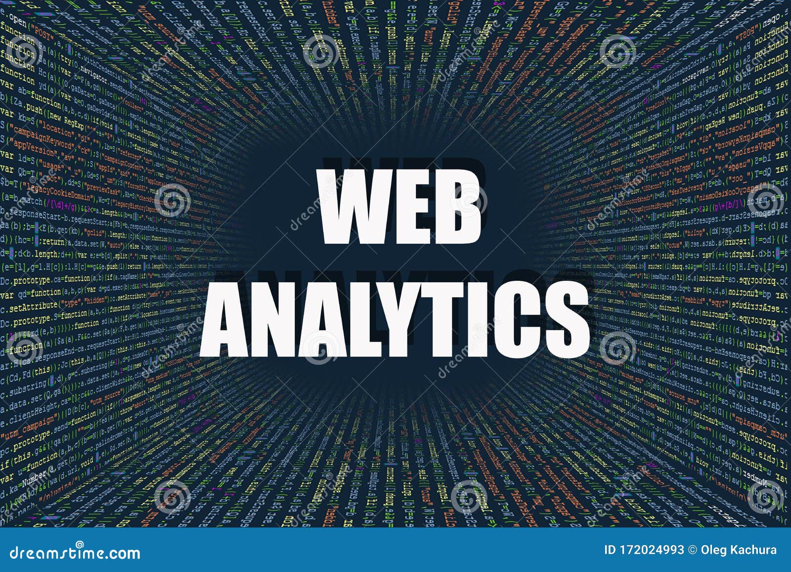 Tunnel De Code De Programme Informatique Lignes De Programmeur Du Script Html Et Css De Code