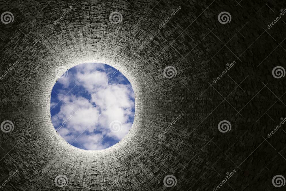 Tunnel explosion stock photo. Image of sewer, inside - 39019844