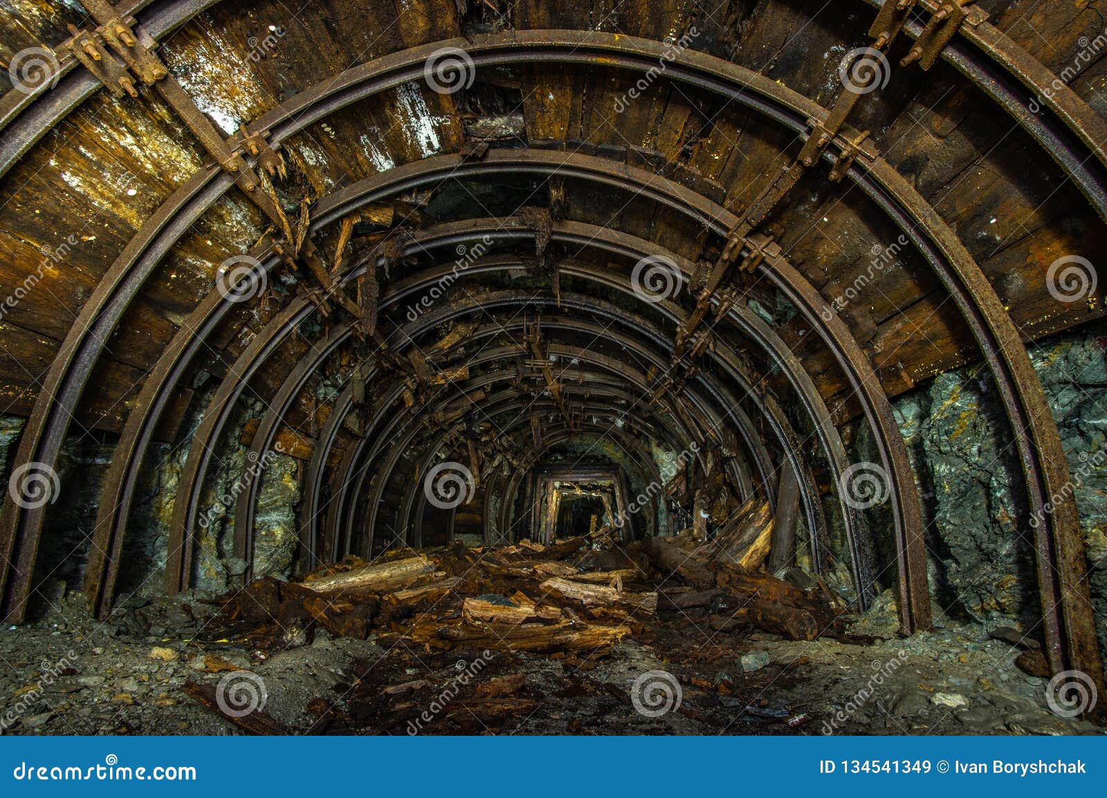 Old gold mine stock image. Image of natural, miner, minerals - 134541349