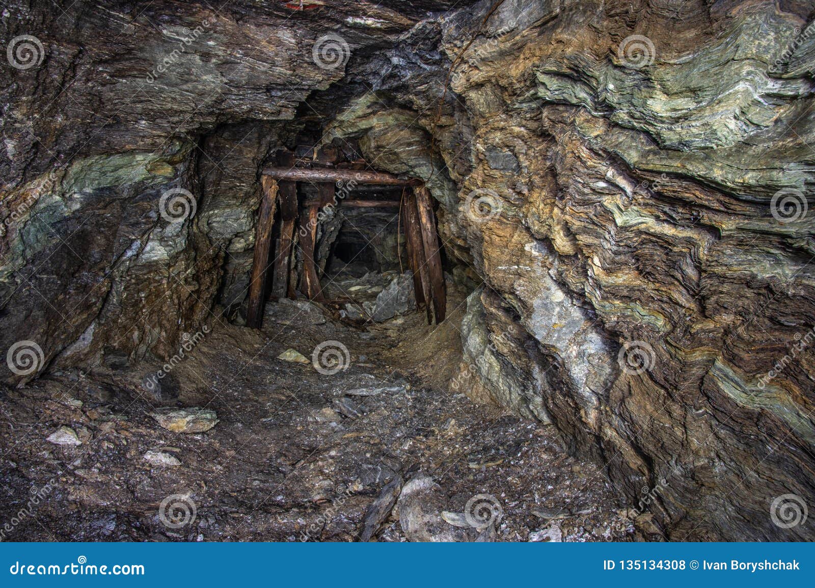 Old gold mine stock photo. Image of industry, artistic - 135134308