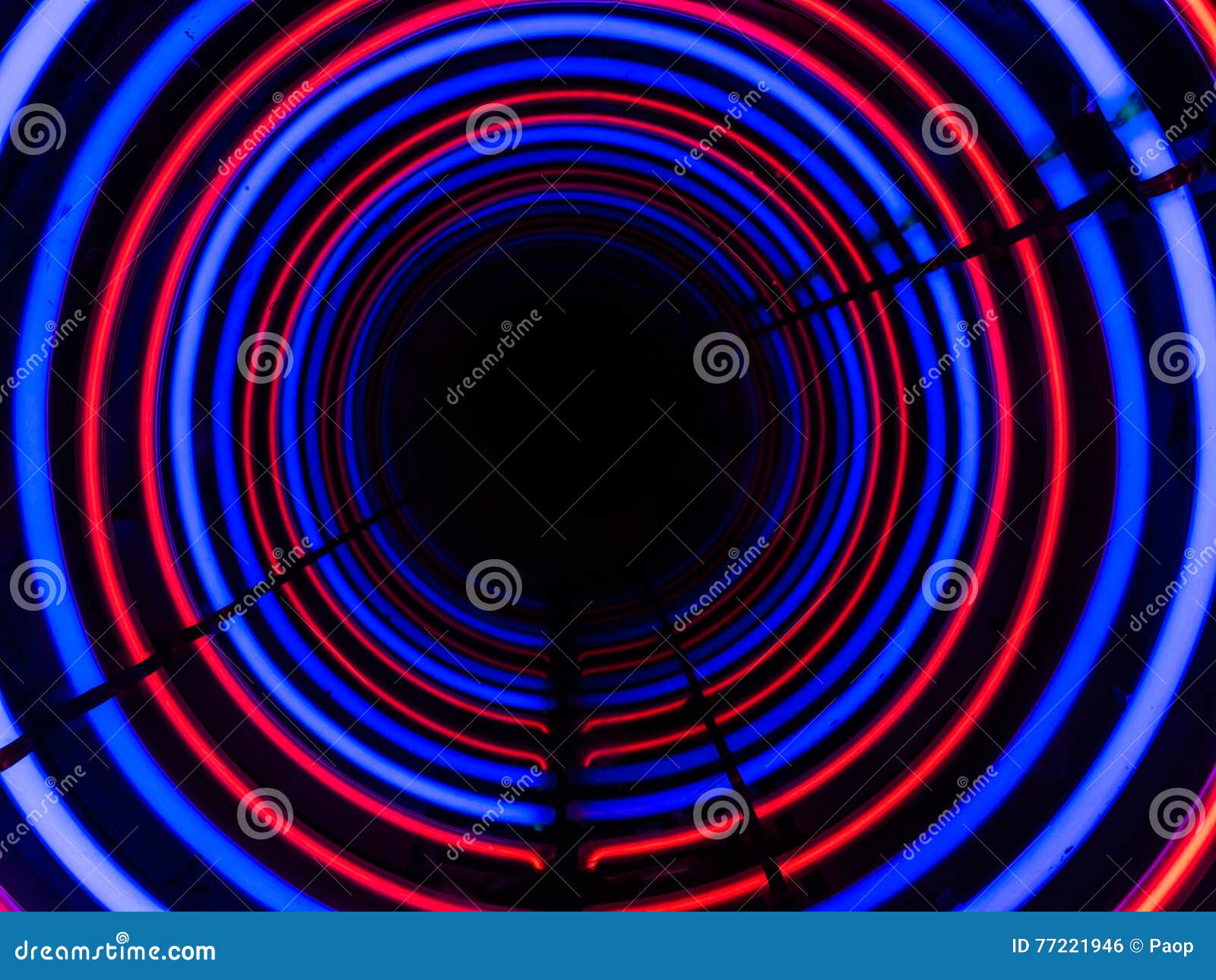 Tunnel to infinity stock photo. Image of background, circle - 77221946