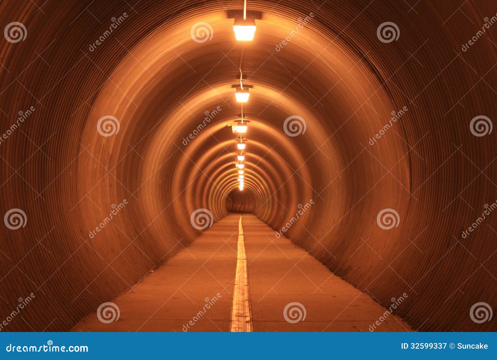 Tunnel stock image. Image of tunnel, underground, pattern - 32599337