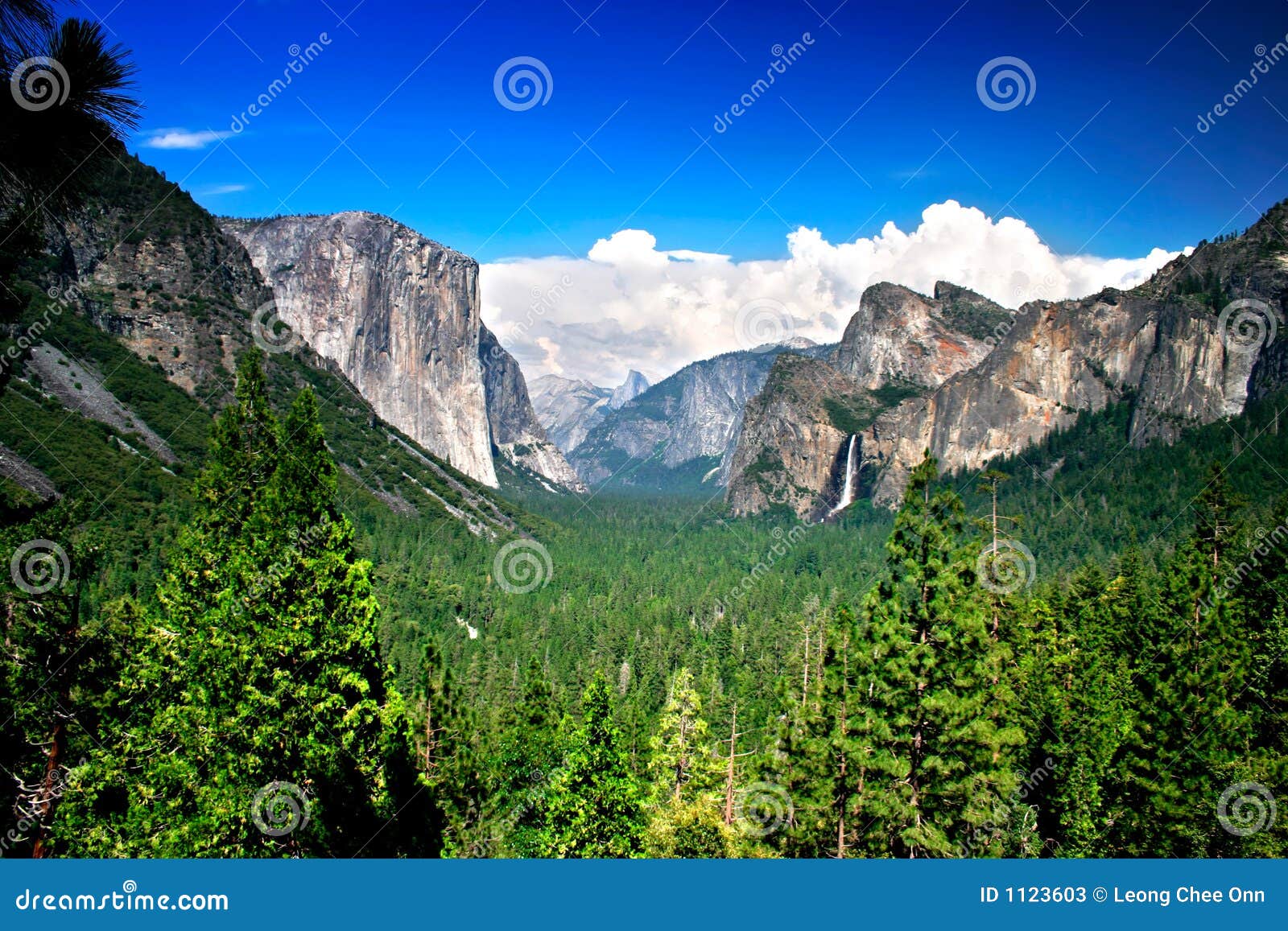 Tunnel View, Yosemite National Park Stock Image - Image of farm ...
