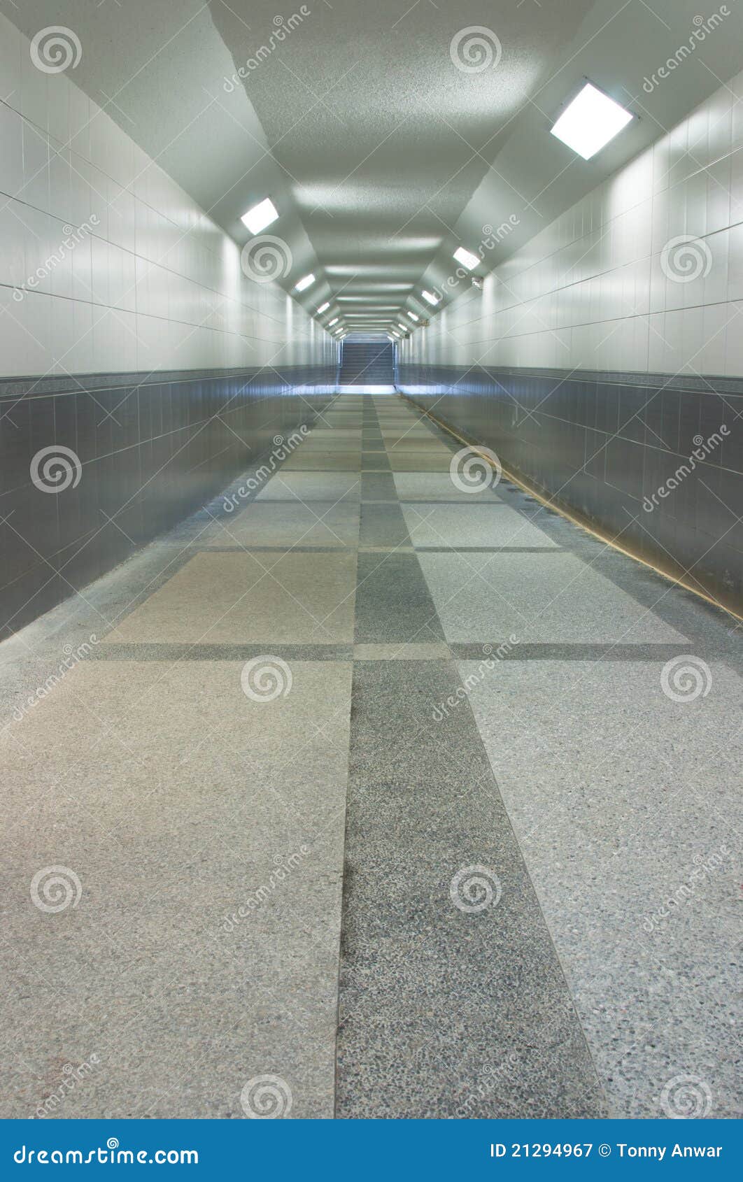 Tunnel Vision stock image. Image of journey, underground - 21294967