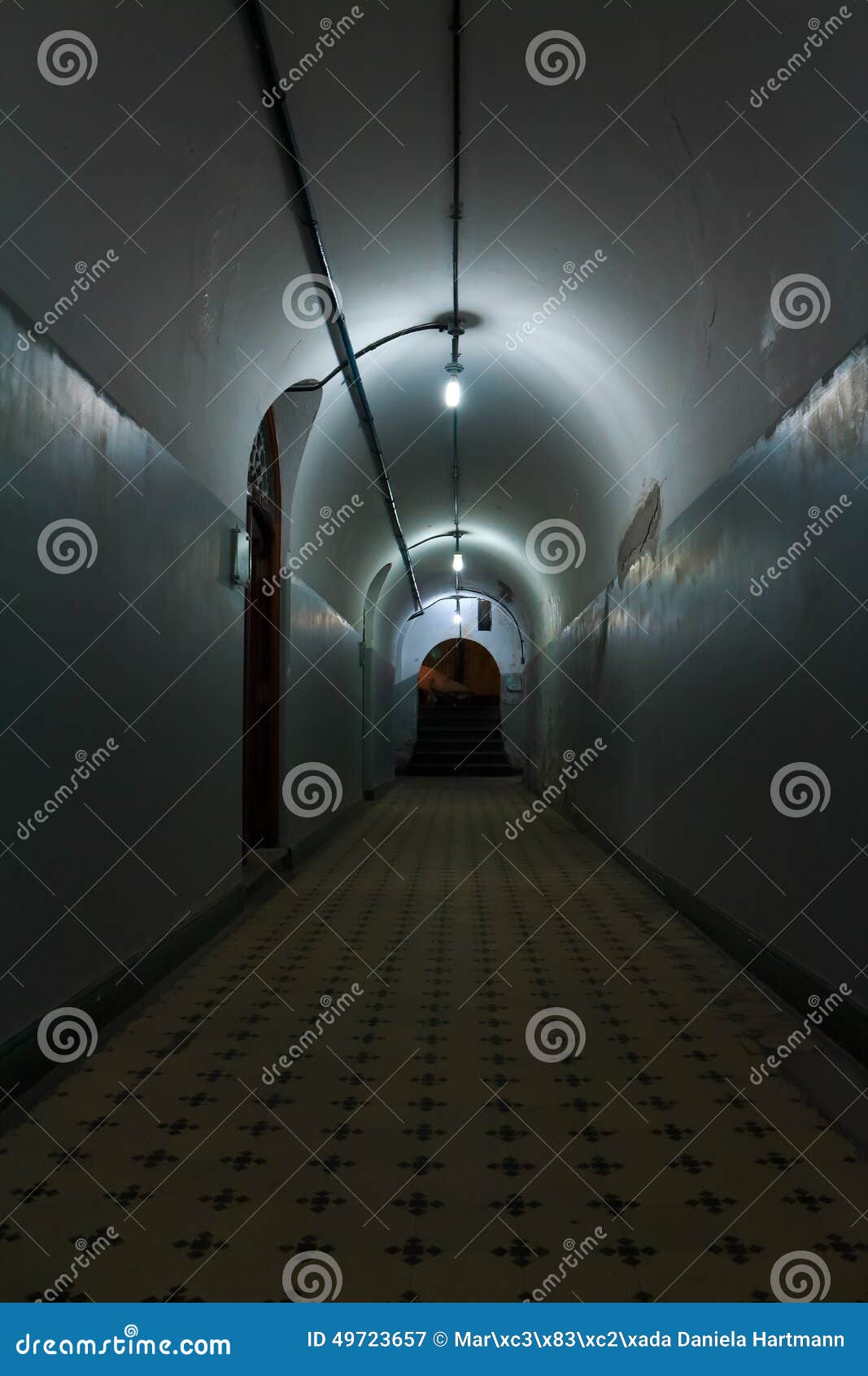 Tunnel way stock image. Image of contrasts, cement, business - 49723657