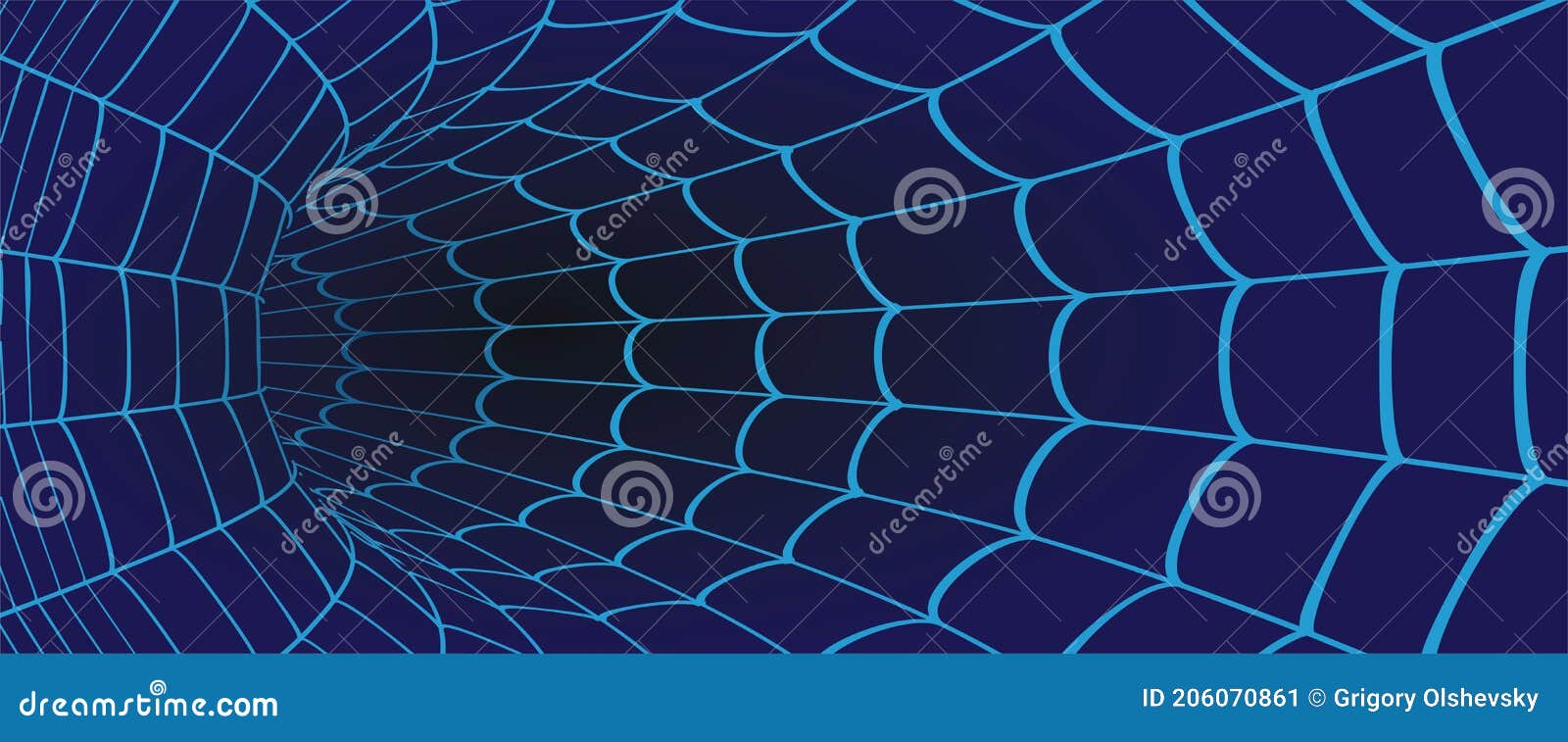 Tunnel or Wormhole. Modern Screen Vector Design for Mobile Stock Vector ...