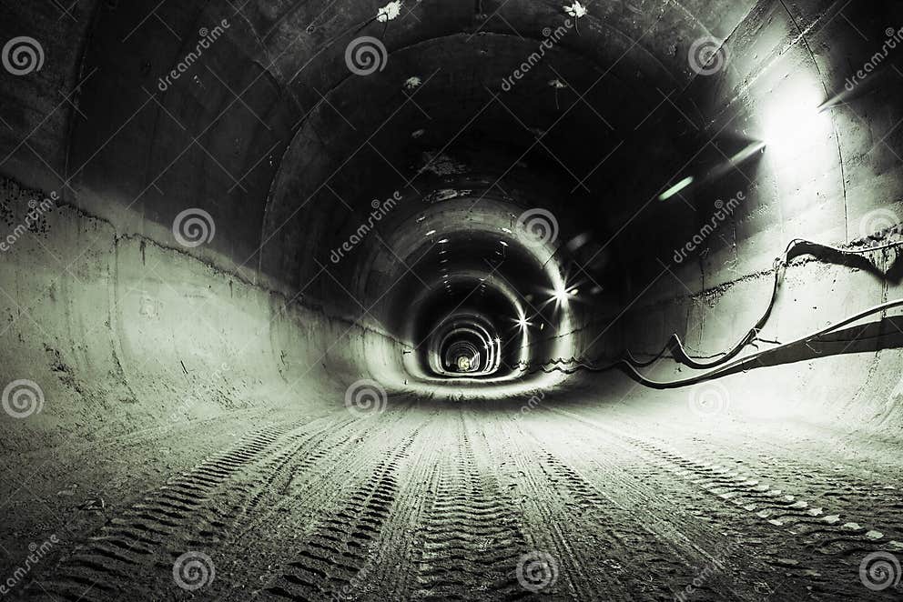 Tunnle stock image. Image of journey, construction, transportation ...