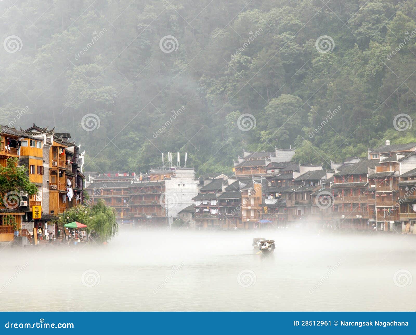 Tuojiang River in Fenghuang, China Editorial Photo - Image of asia ...