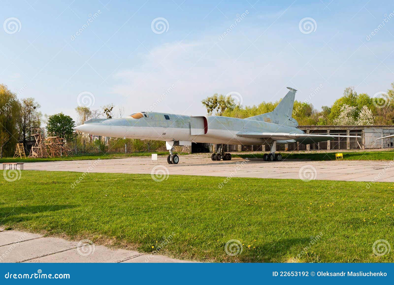 Tupolev Tu-22 plane stock photo. Image of army, colorful - 22653192