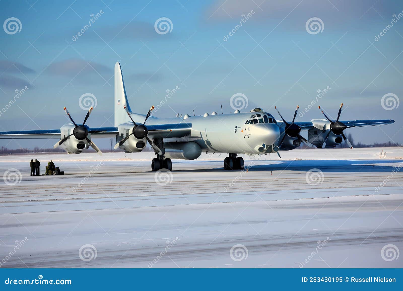 Mil V-12. Soviet Four-engine Helicopter. Stock Photo | CartoonDealer ...