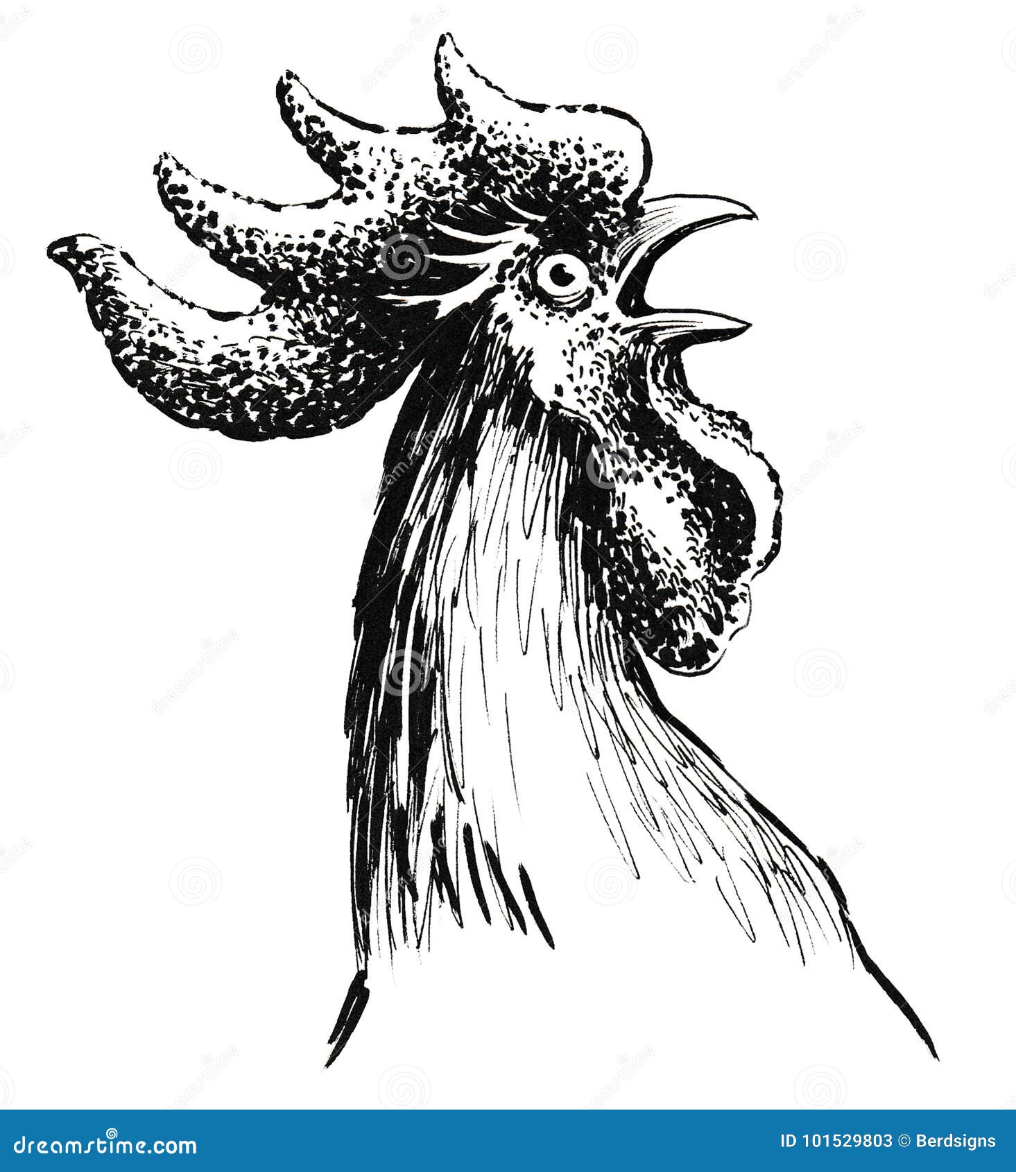 Tupp stock illustrationer. Illustration av svart, höna - 101529803