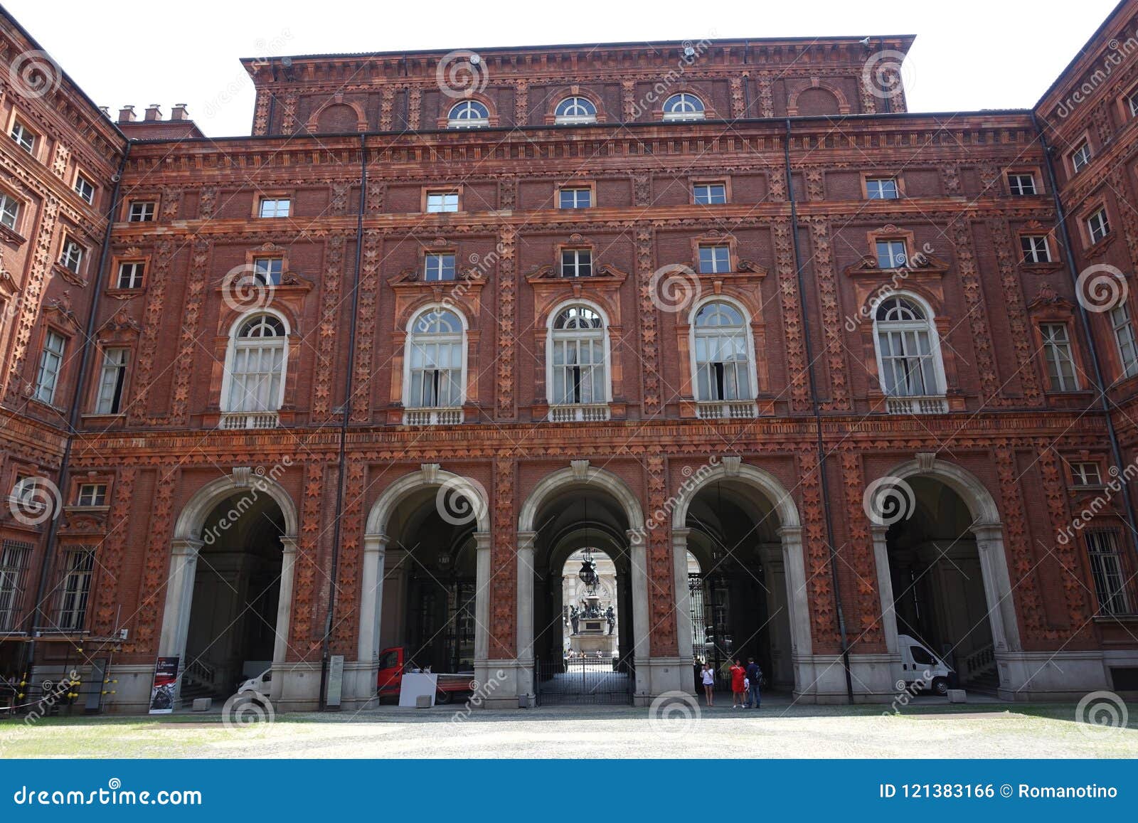 Turín Palazzo Carignano, Palacio De Carignano Foto editorial - Imagen ...