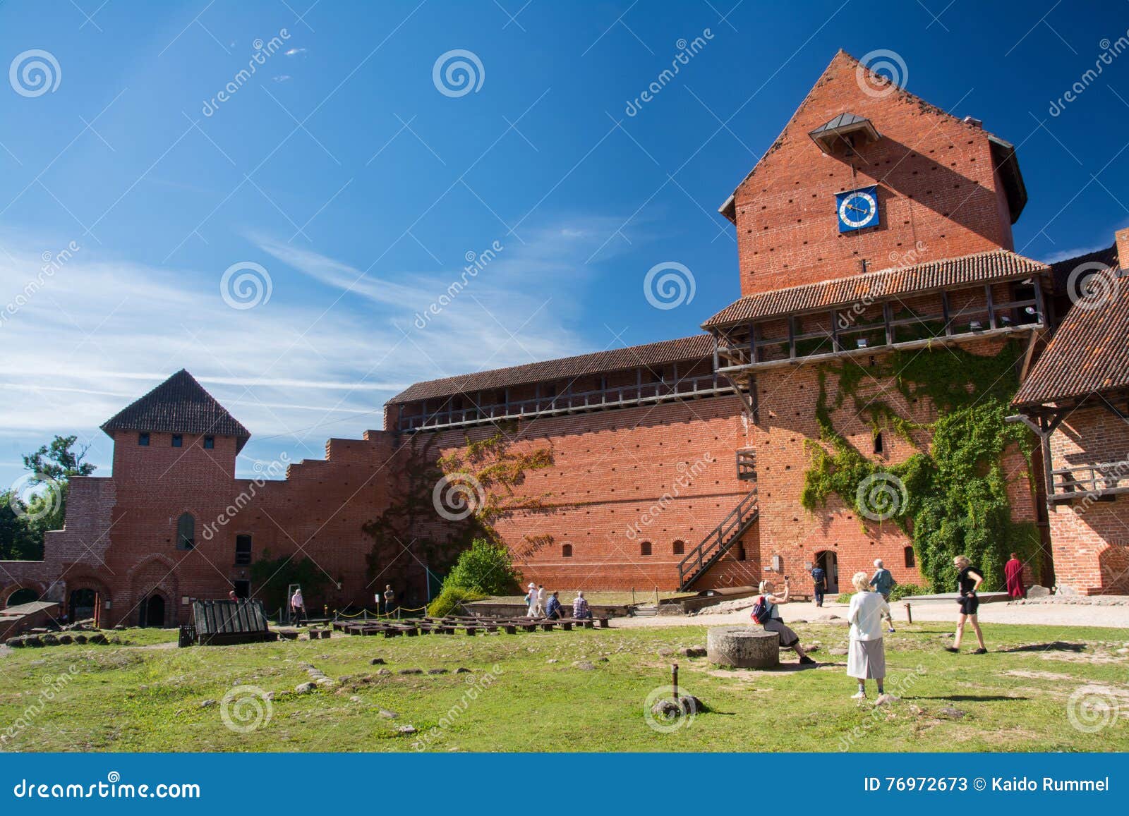 Turaida castle editorial stock photo. Image of sigulda - 76972673