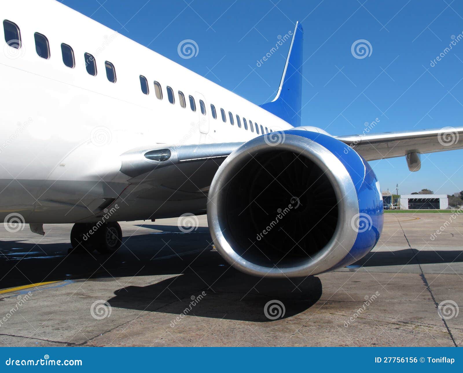 Turbina De Aviones Imagen de archivo libre de regalías - Imagen: 27756156
