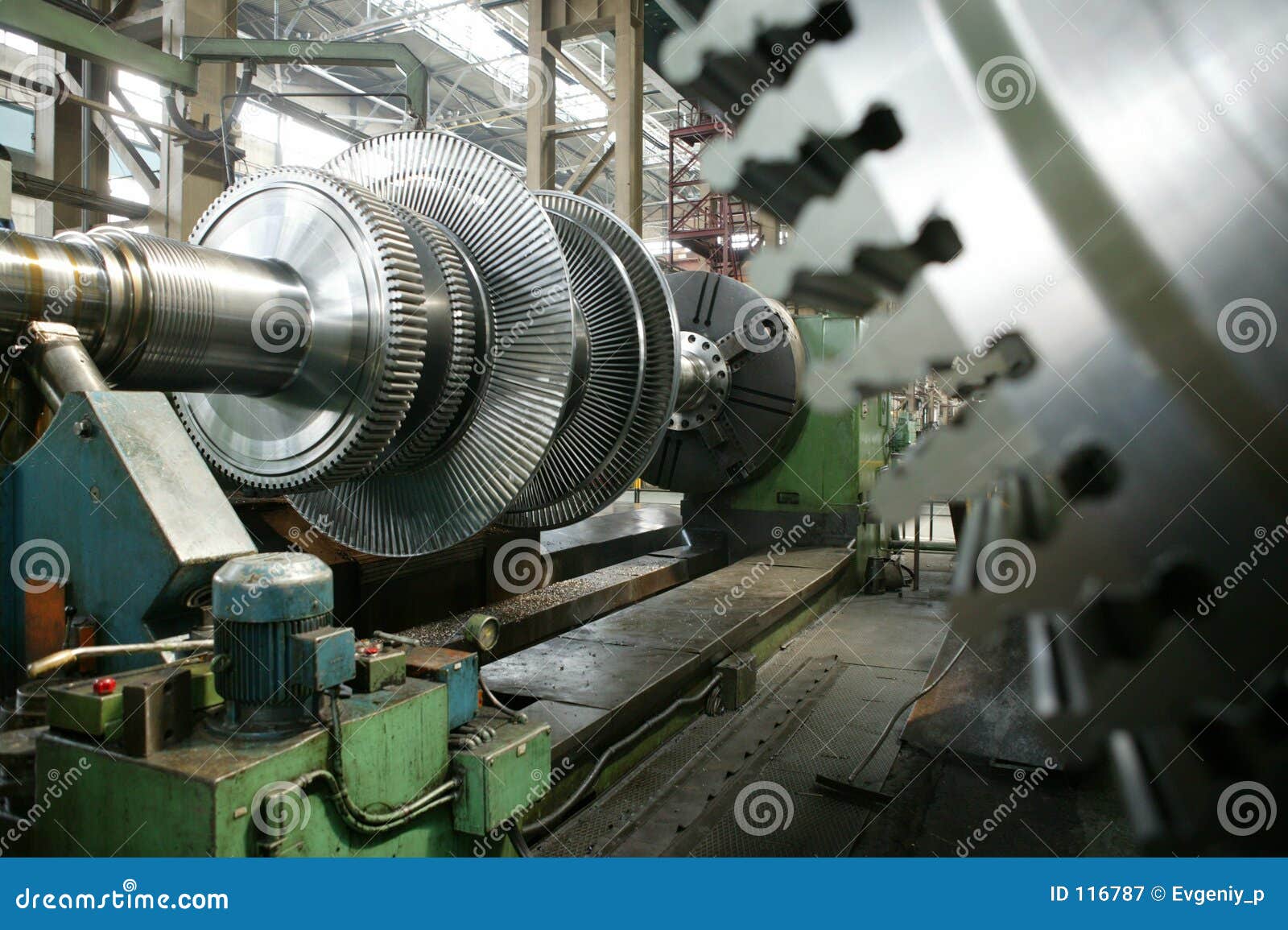 Turbine stock image. Image of mill, turbine, works, gear - 116787