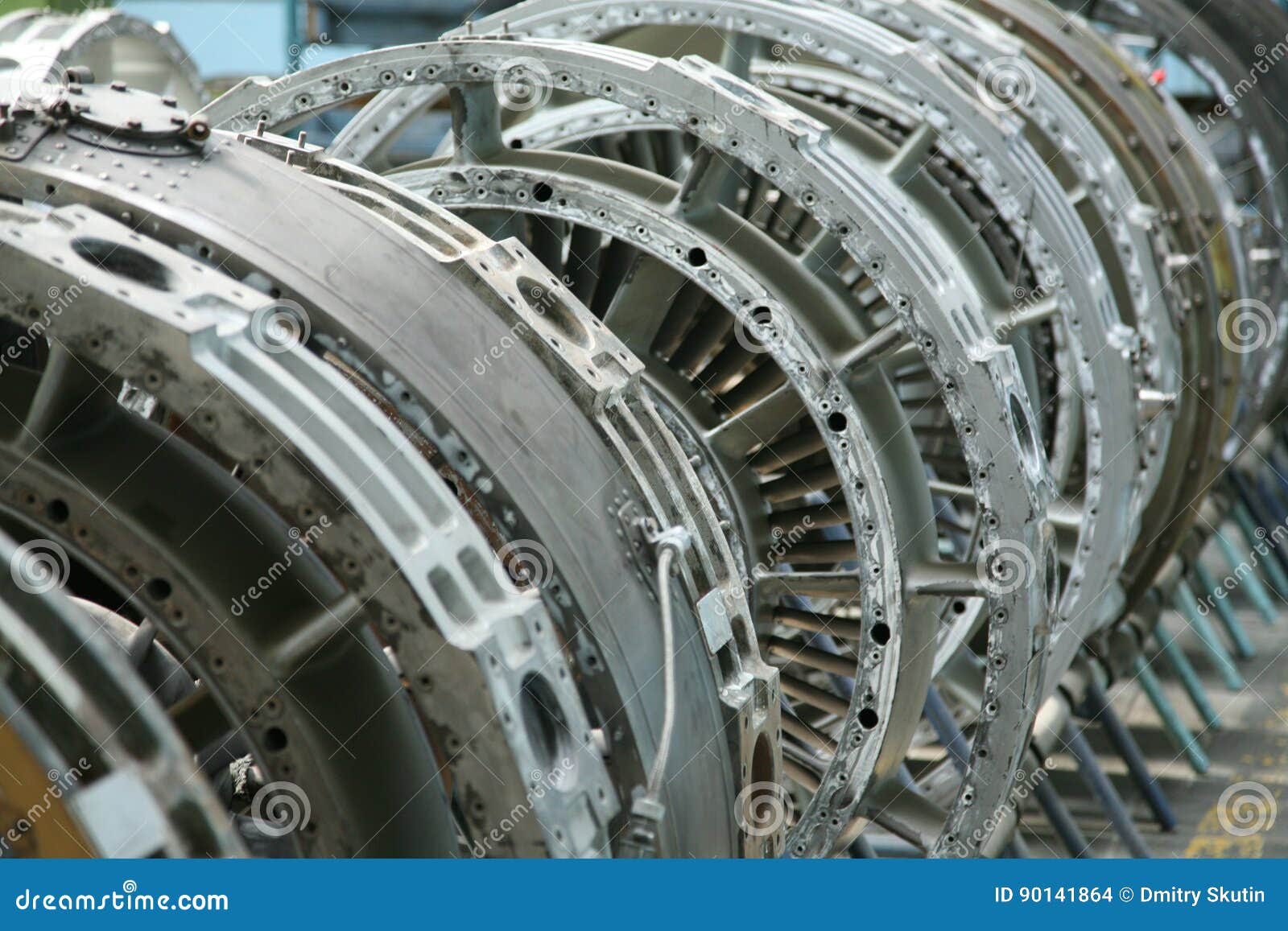 Turbine Engine Profile. Aviation Technologies. Aircraft Jet Engine ...