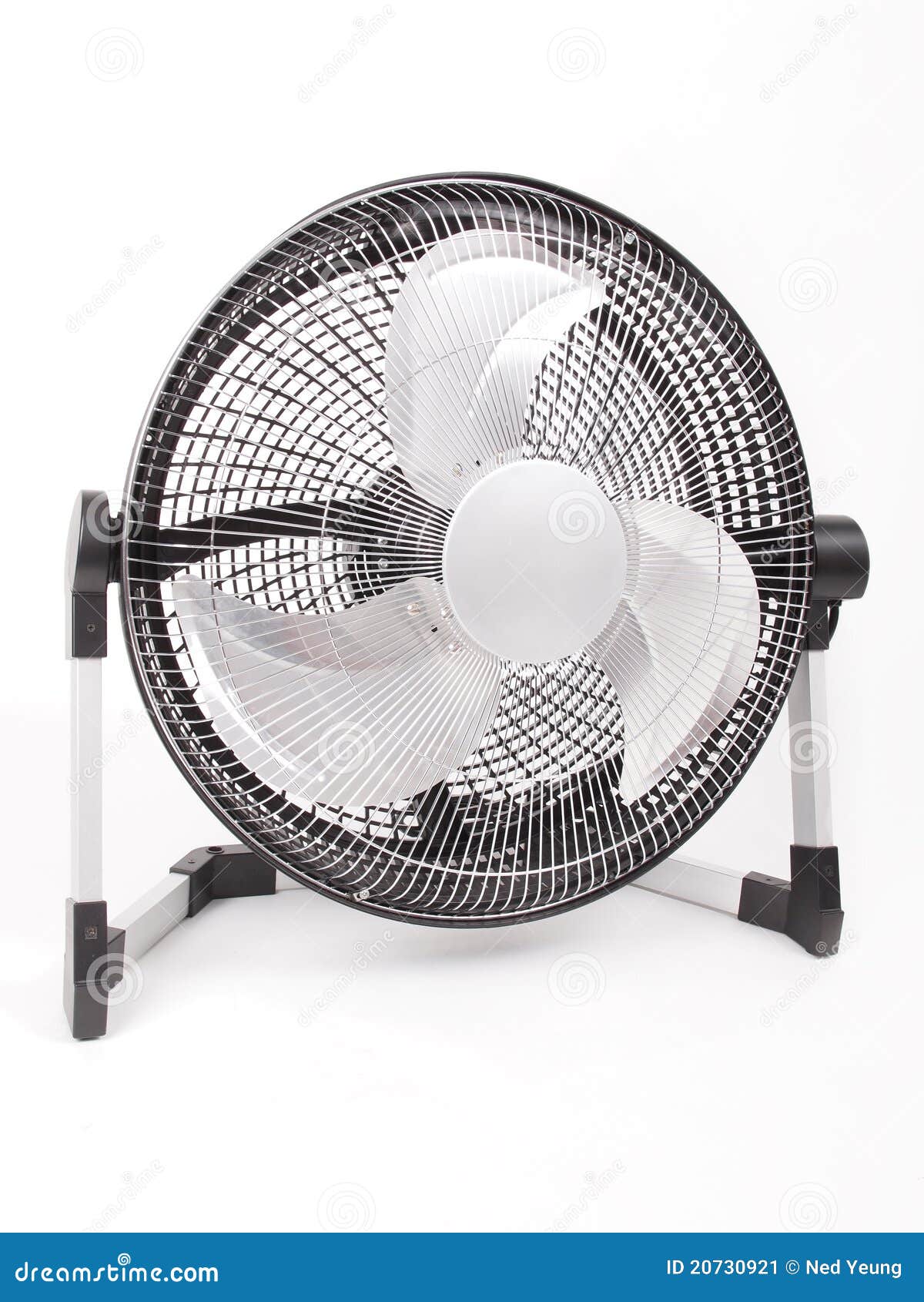 Turbine Floor Fan stock image. Image of isolated, heavy - 20730921