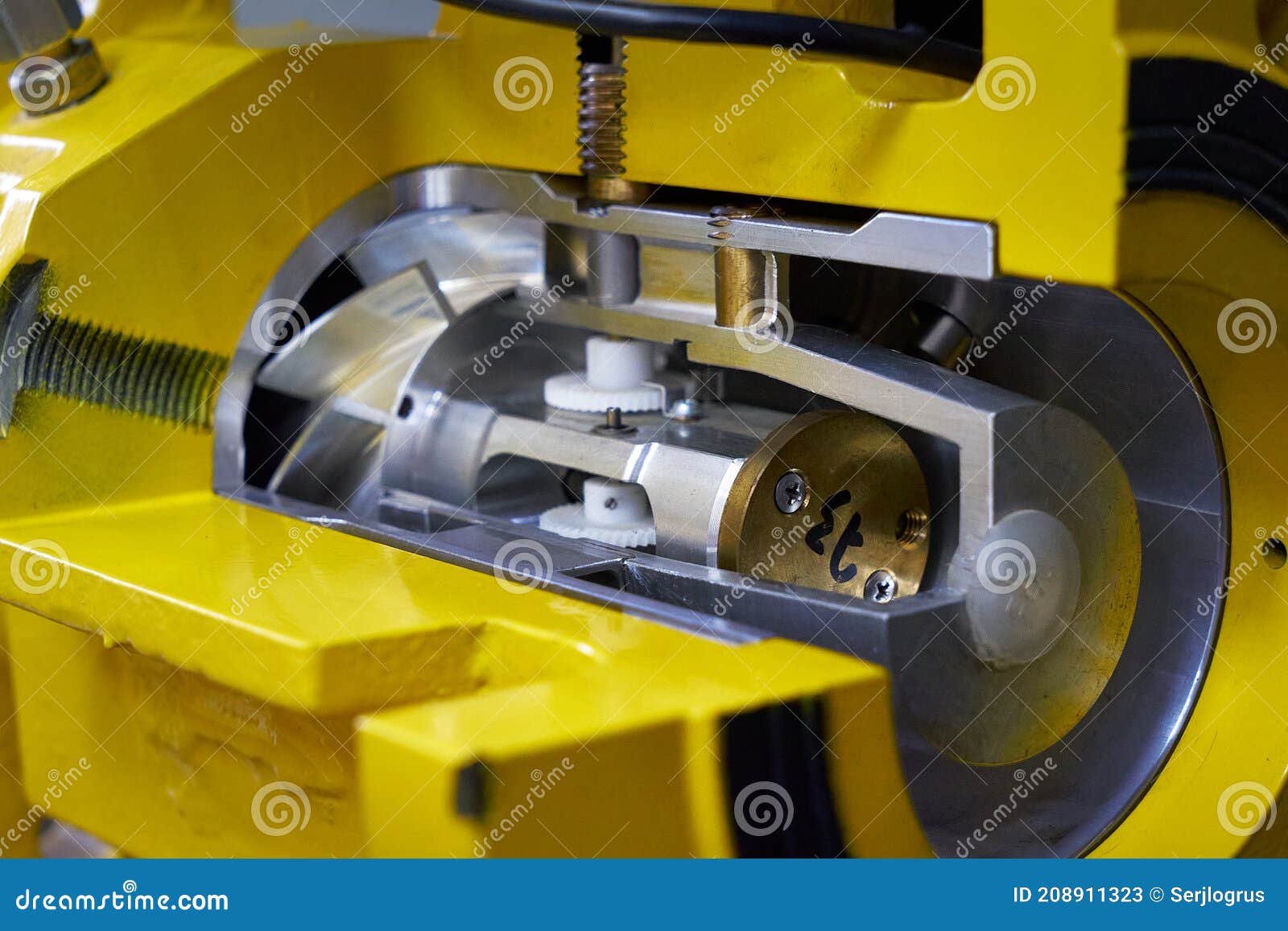 Turbine gas meter stock image. Image of appliance, supply - 208911323