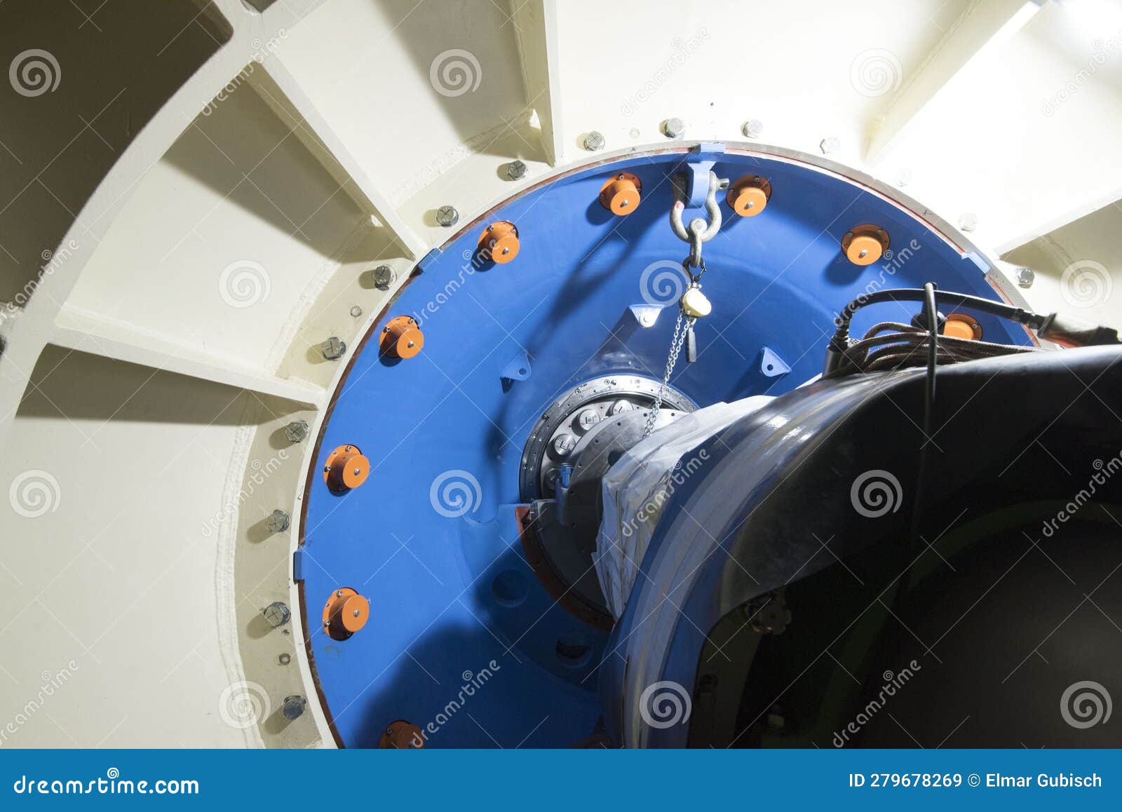 Turbine a Rotary Mechanical Device Stock Image - Image of industry ...