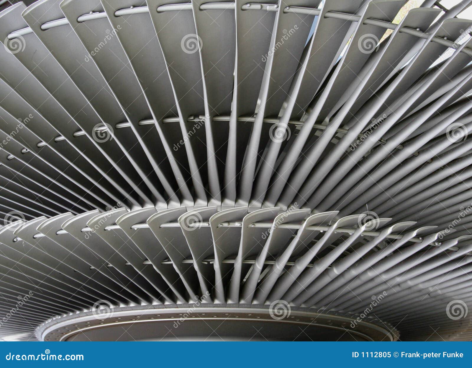 Turbine wheel stock image. Image of wheel, aluminum, metal - 1112805