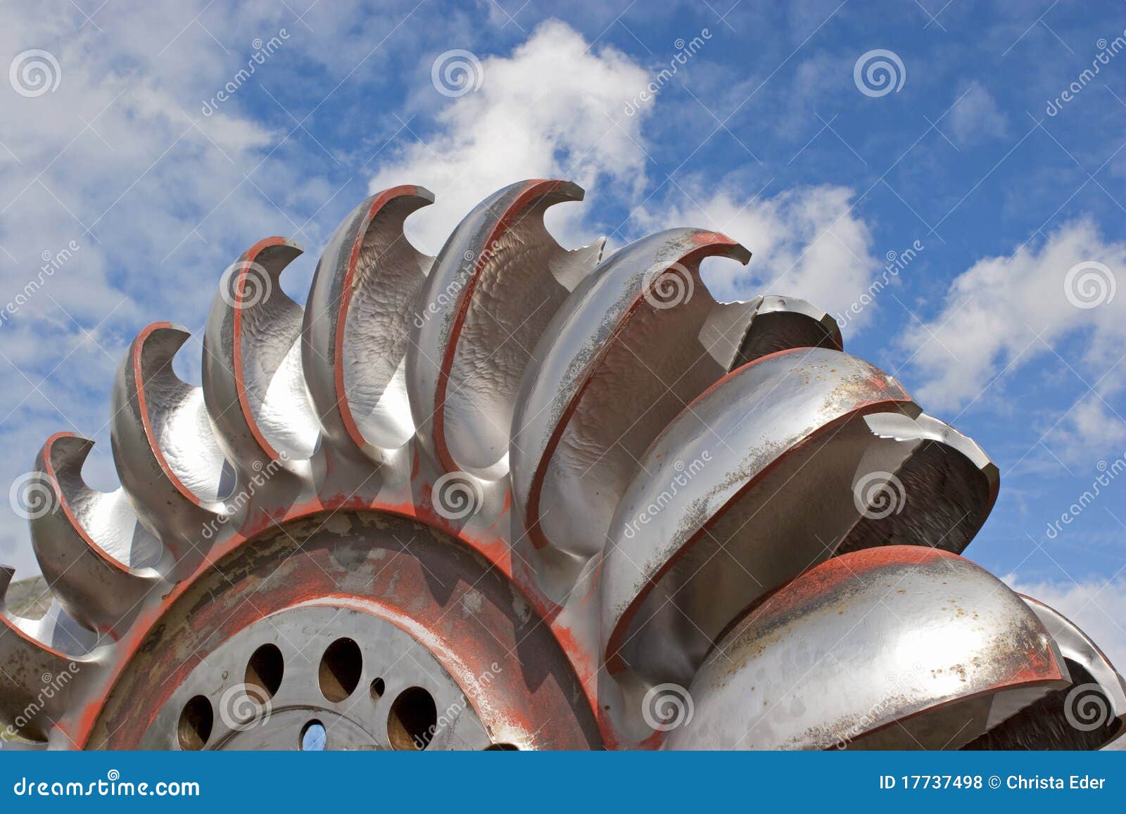 Turbine wheel, stock photo. Image of plant, detail, centrifugal - 17737498