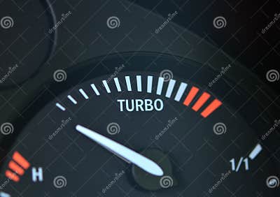Turbo boost indicator stock photo. Image of engine, technology - 19796342