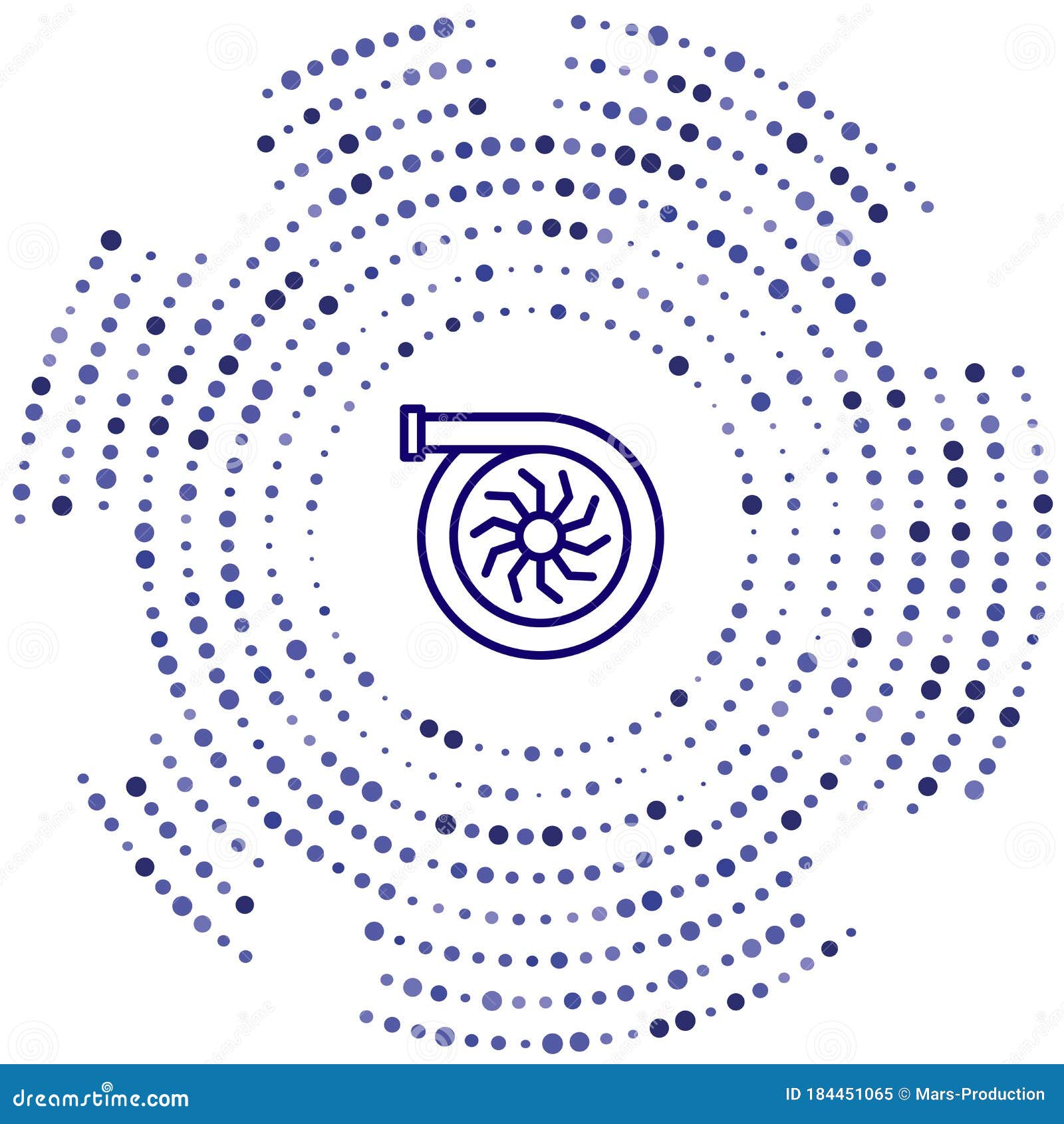 Turbo Engine Vector Icon. Turbo Engine Editable Stroke Stock Vector ...