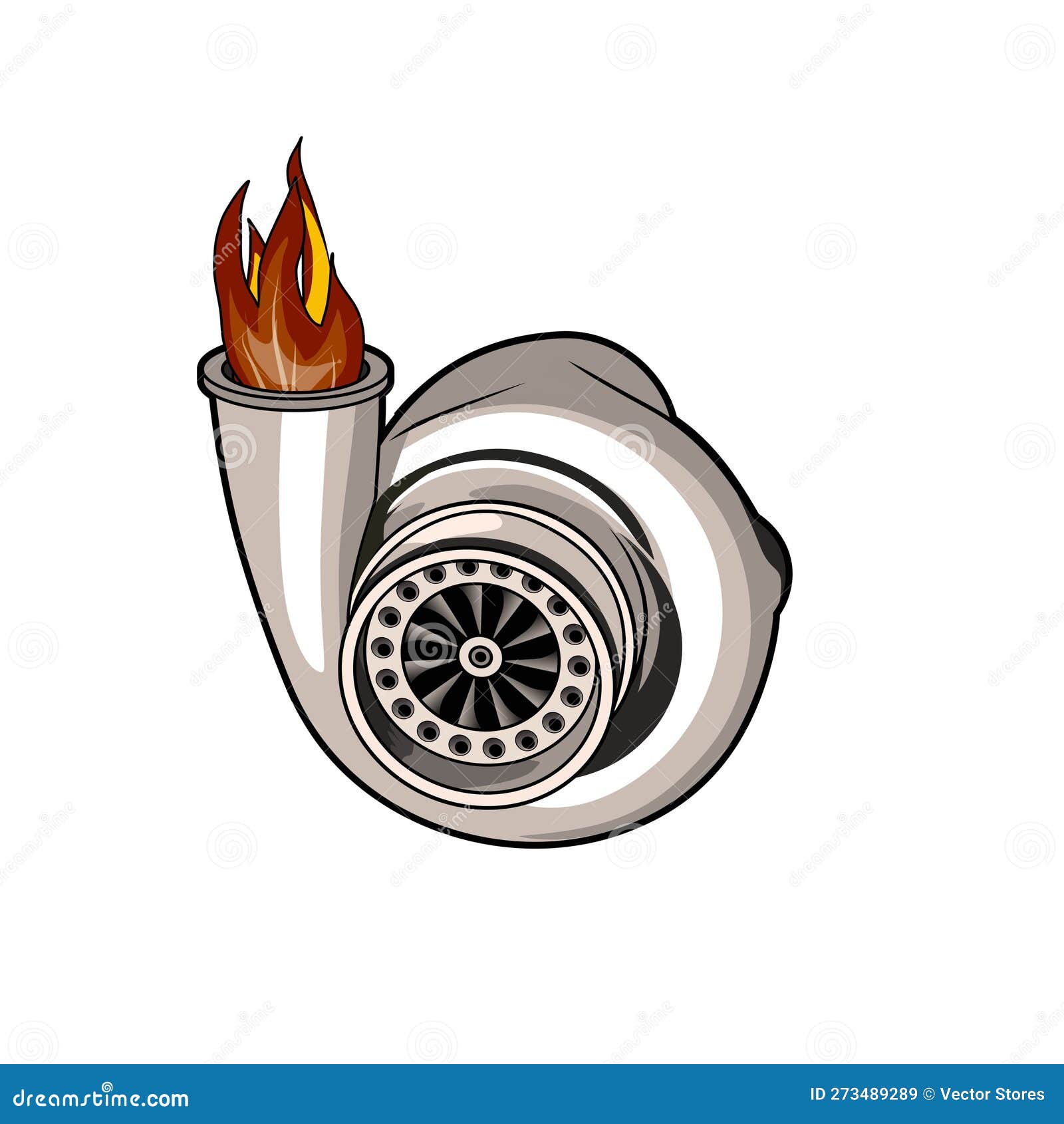 Turbo Fire Performance Auto Logo. Automotive Logo Design Vector ...