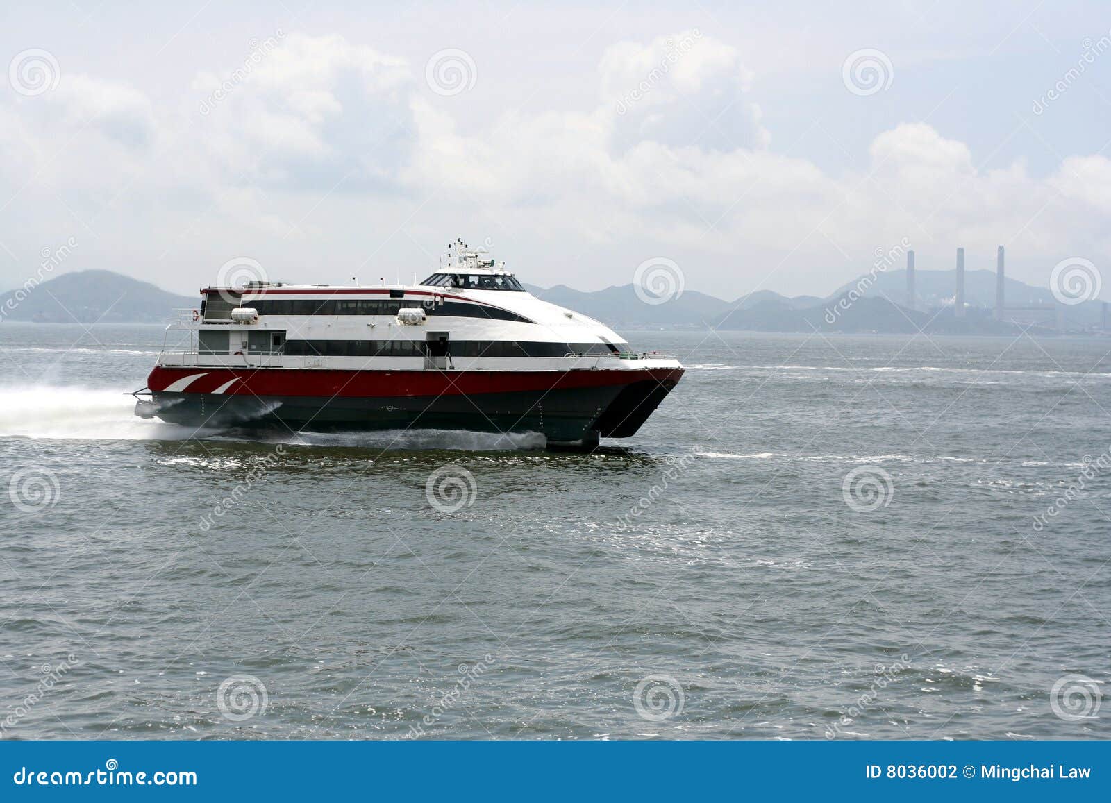 Turbo JET stock photo. Image of boat, horizontal, sailing - 8036002