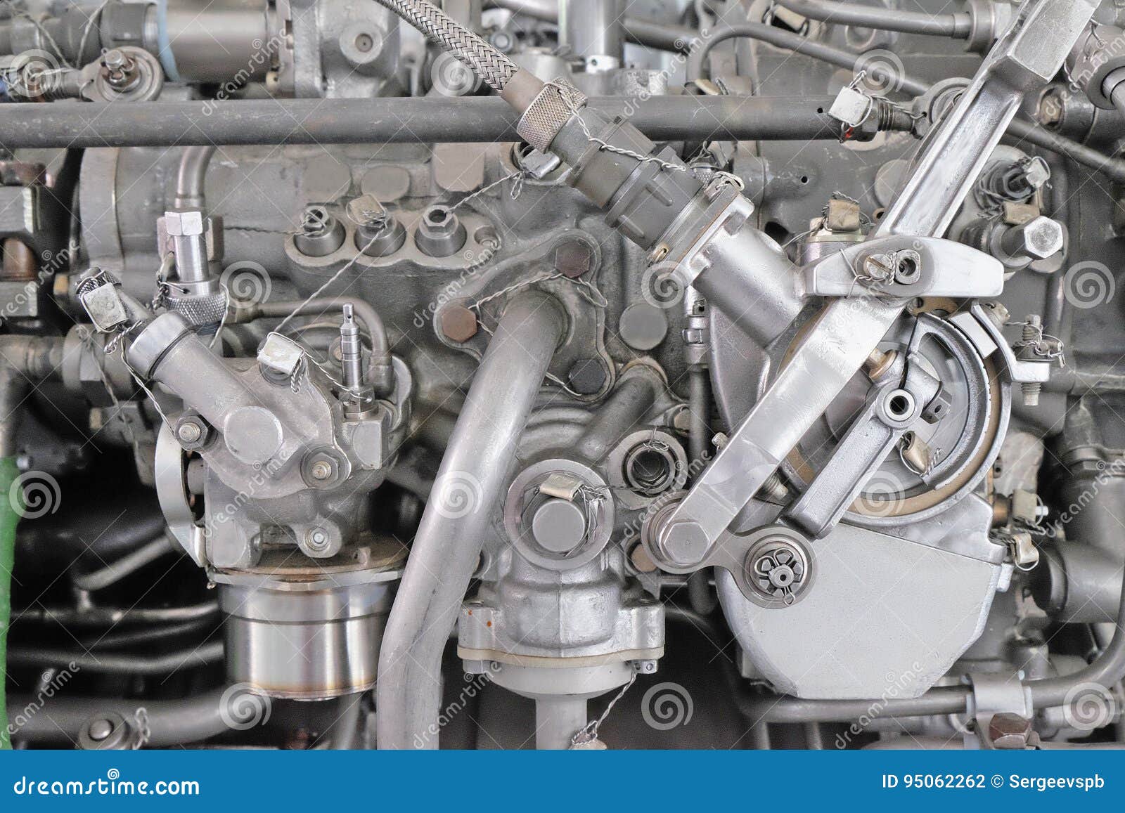 Turbo jet engine stock photo. Image of engineering, detailed - 95062262