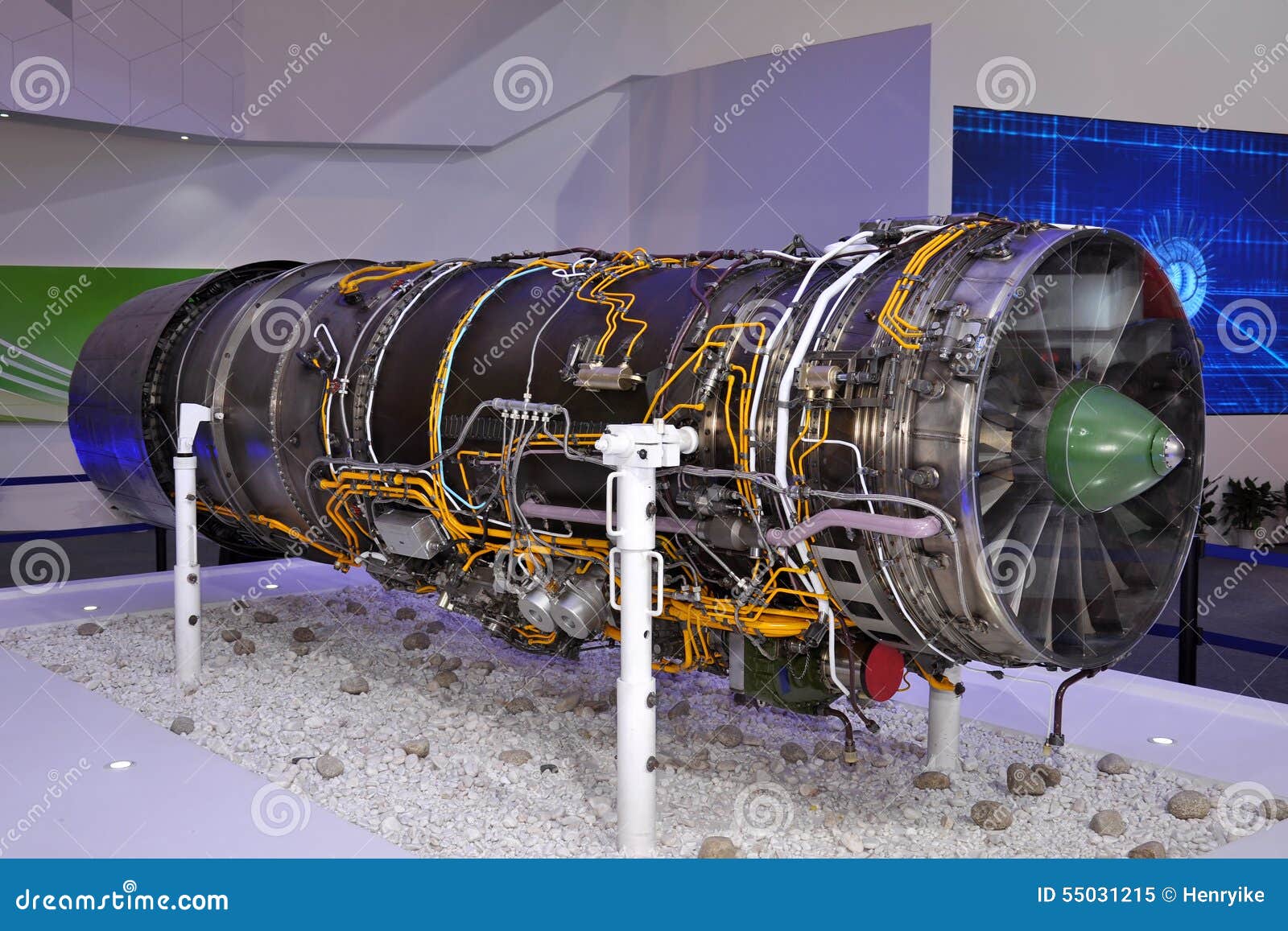 Turbo jet engine stock image. Image of technology, pipes - 55031215