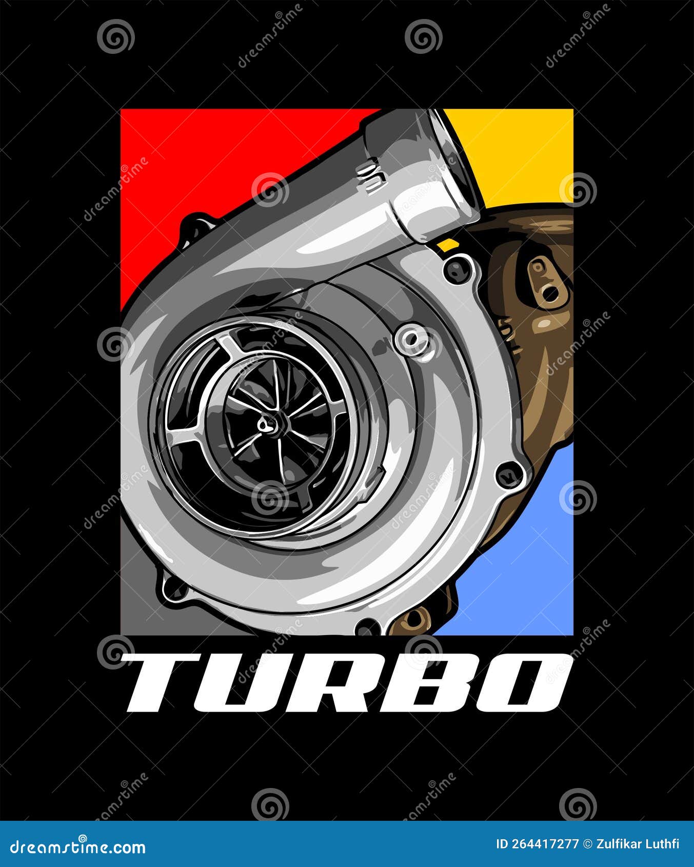 Turbo Kit for Graphic Design Stock Vector - Illustration of turbo ...