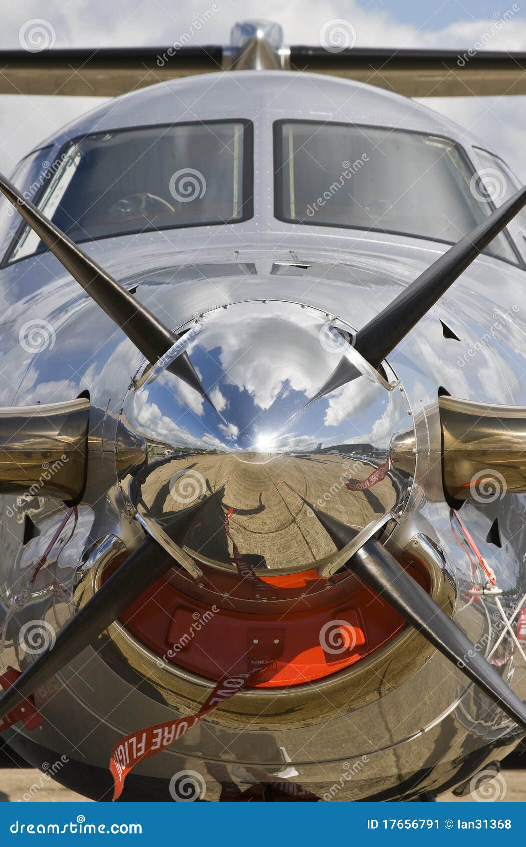 Spinner Of A Turbo-prop Engine Royalty-Free Stock Photo | CartoonDealer ...