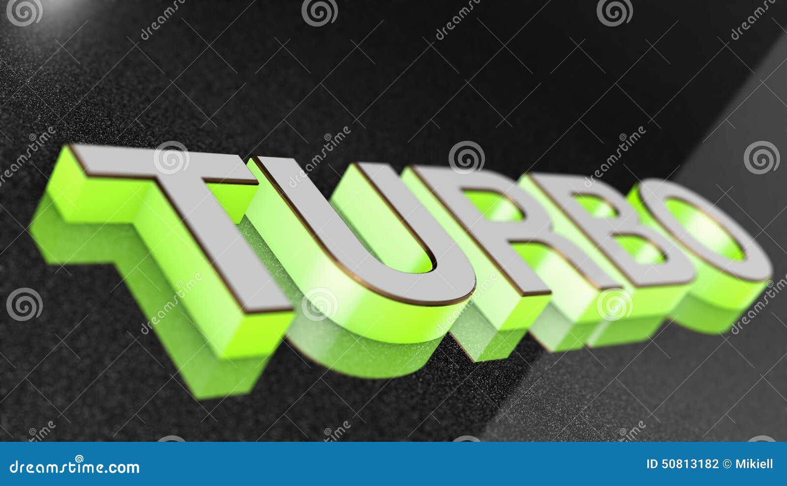 TURBO Sign, Label, Badge, Emblem or Design Element on Car Paint, Stock ...