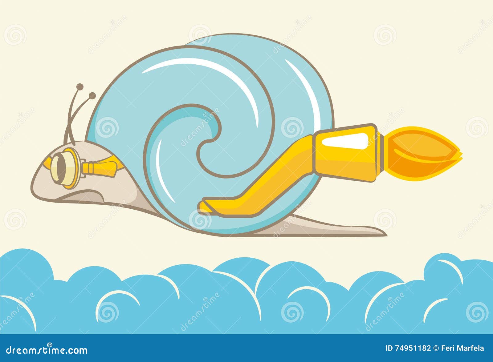 Turbo Snail With Speed Lines Zooming Through A Vibrant Comic Book World ...