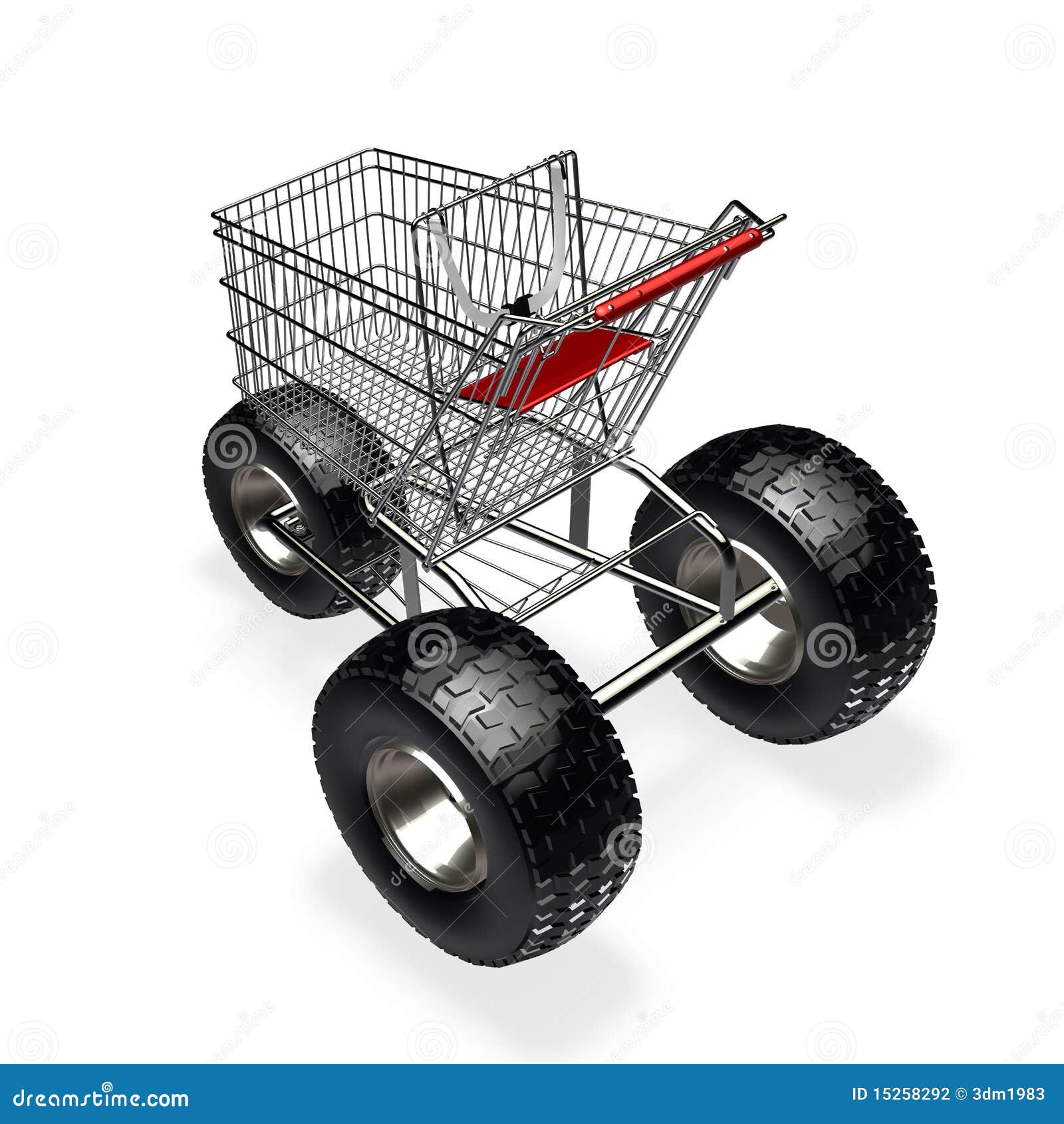 Turbo speed shopping cart stock illustration. Illustration of hunger ...
