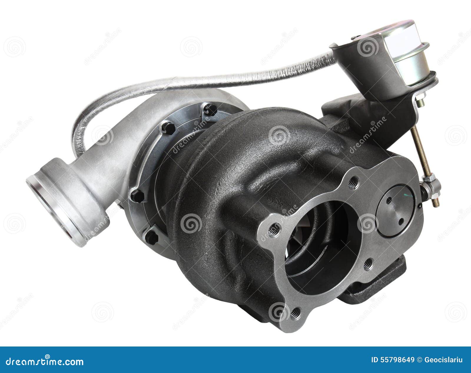 Turbocharger stock image. Image of auto, steel, automotive - 55798649