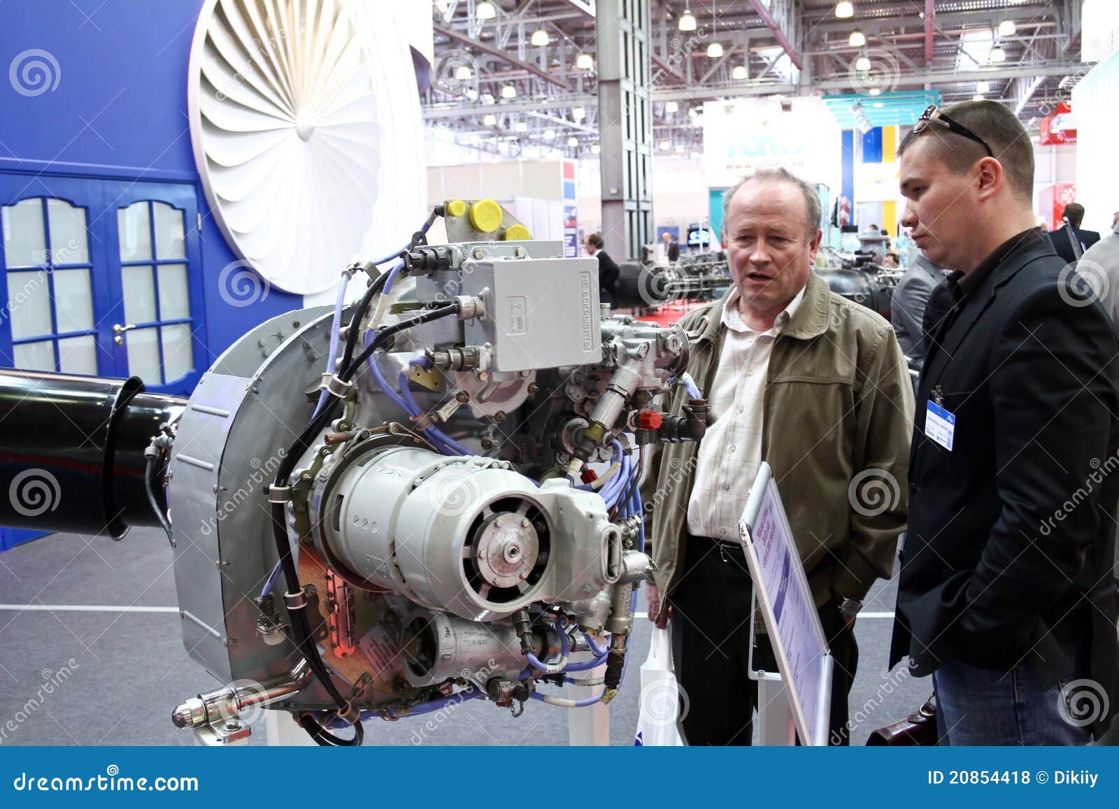A Turboshaft Engine General Electric T64-GE-413 Of A Heavy-lift Cargo ...