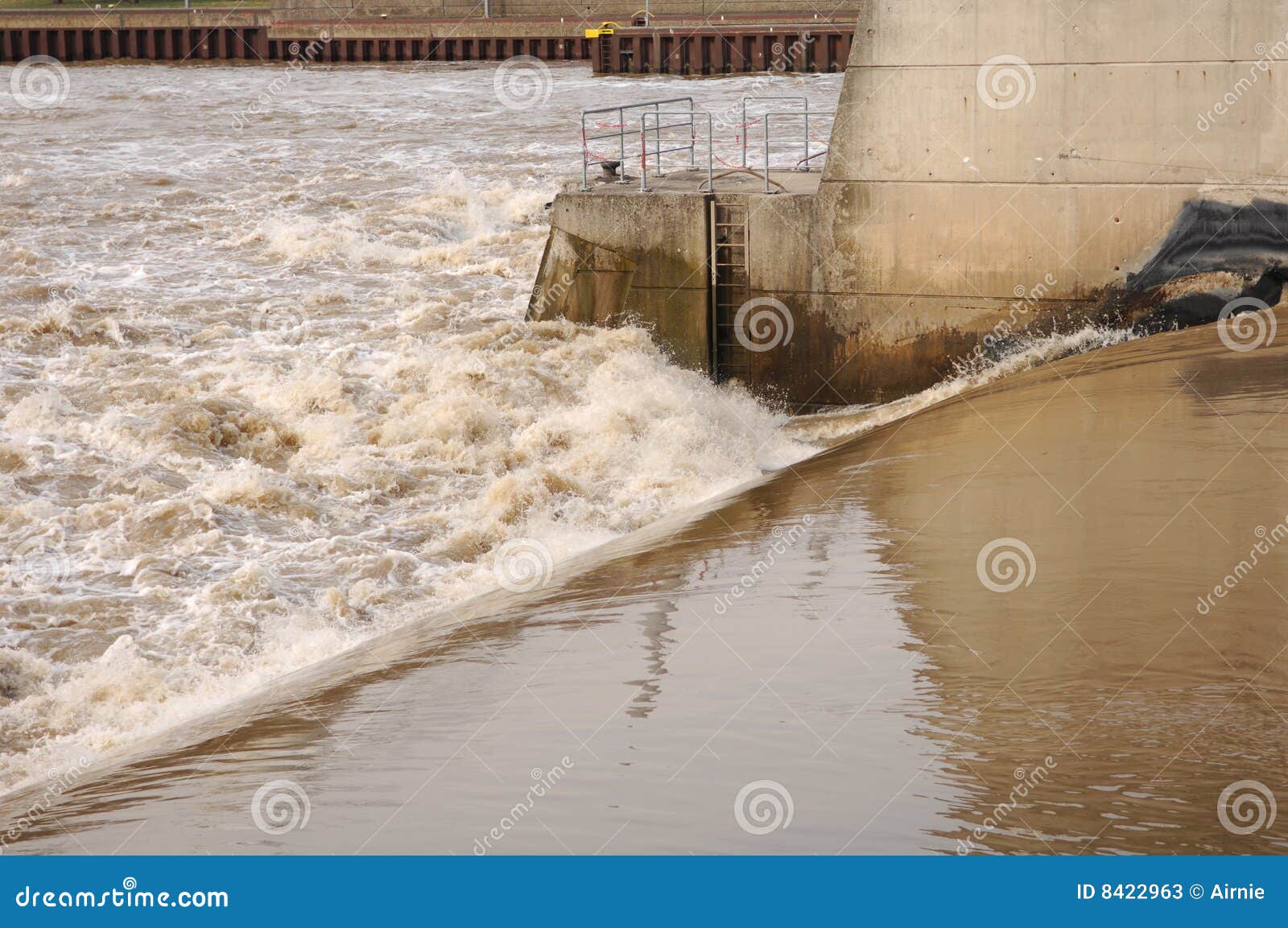 Turbulence stock image. Image of river, engineering, high - 8422963