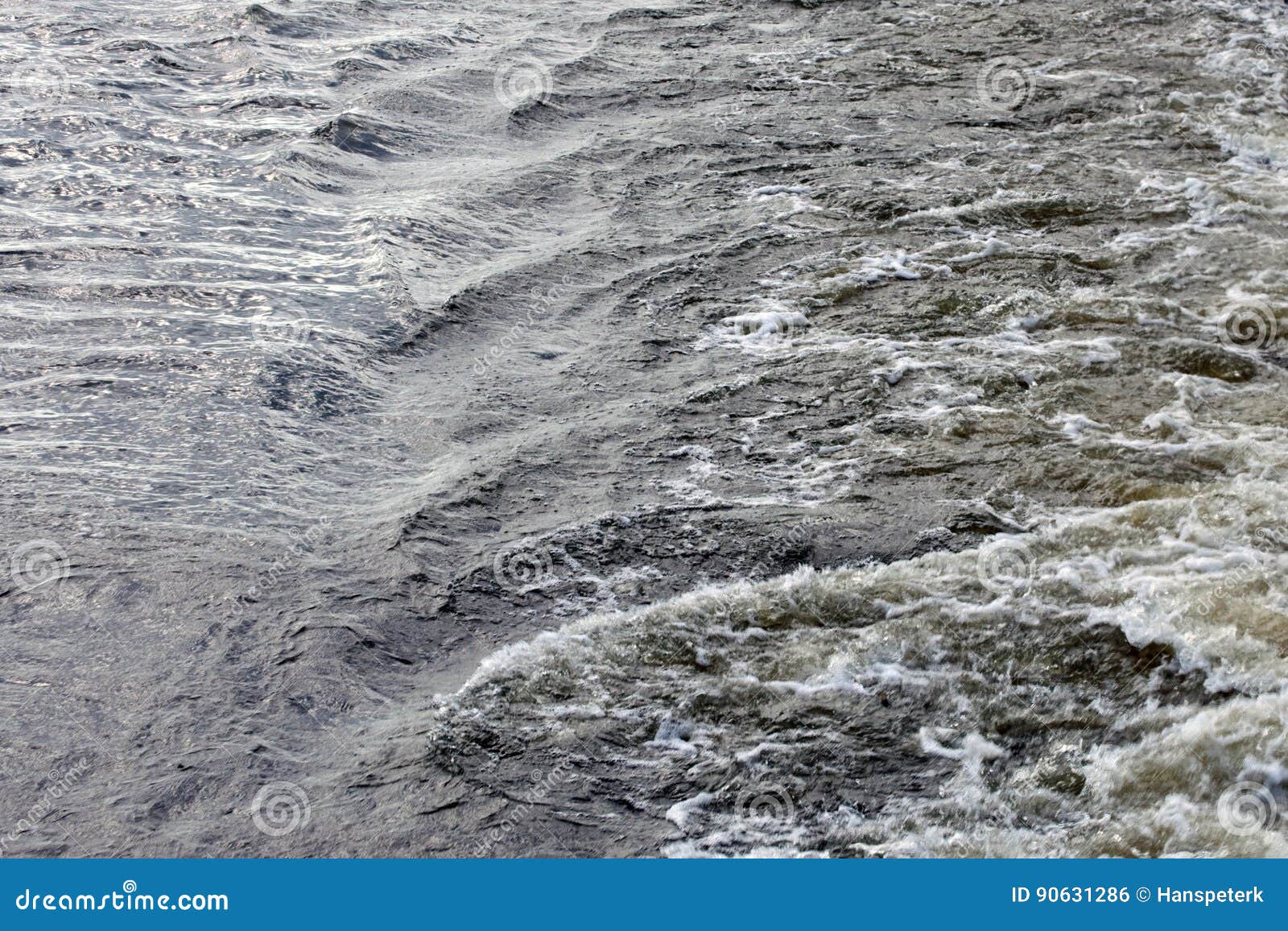 Turbulent river water stock photo. Image of splash, river - 90631286
